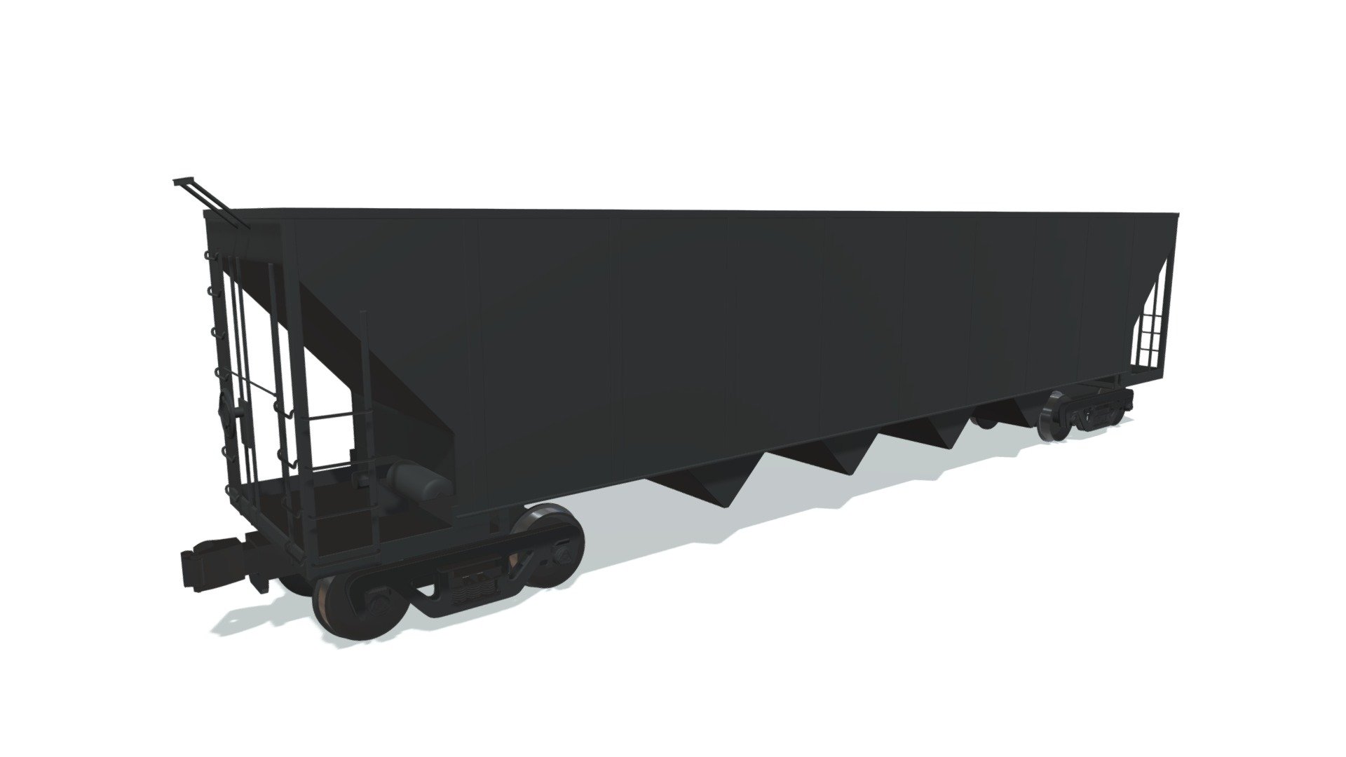 Railroad Hopper Car - Buy Royalty Free 3D model by 3DHorse [8bcbe51 ...