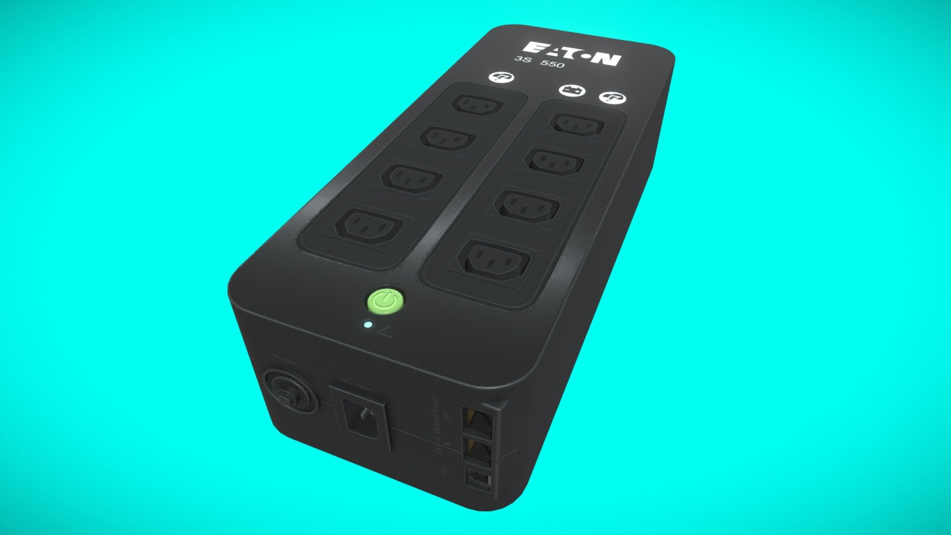 UPS EATON - Uninterruptible Power Supply - 3D model by We3Do ...