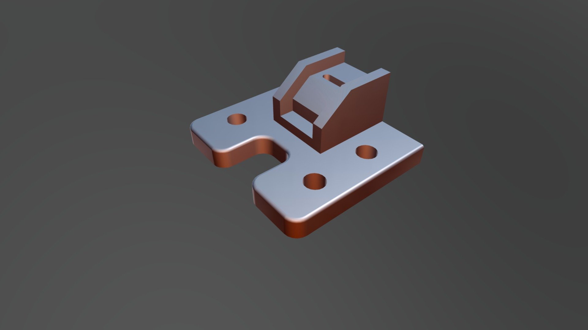 Bracket - 3D model by SimulationNinja [8bcfa6c] - Sketchfab