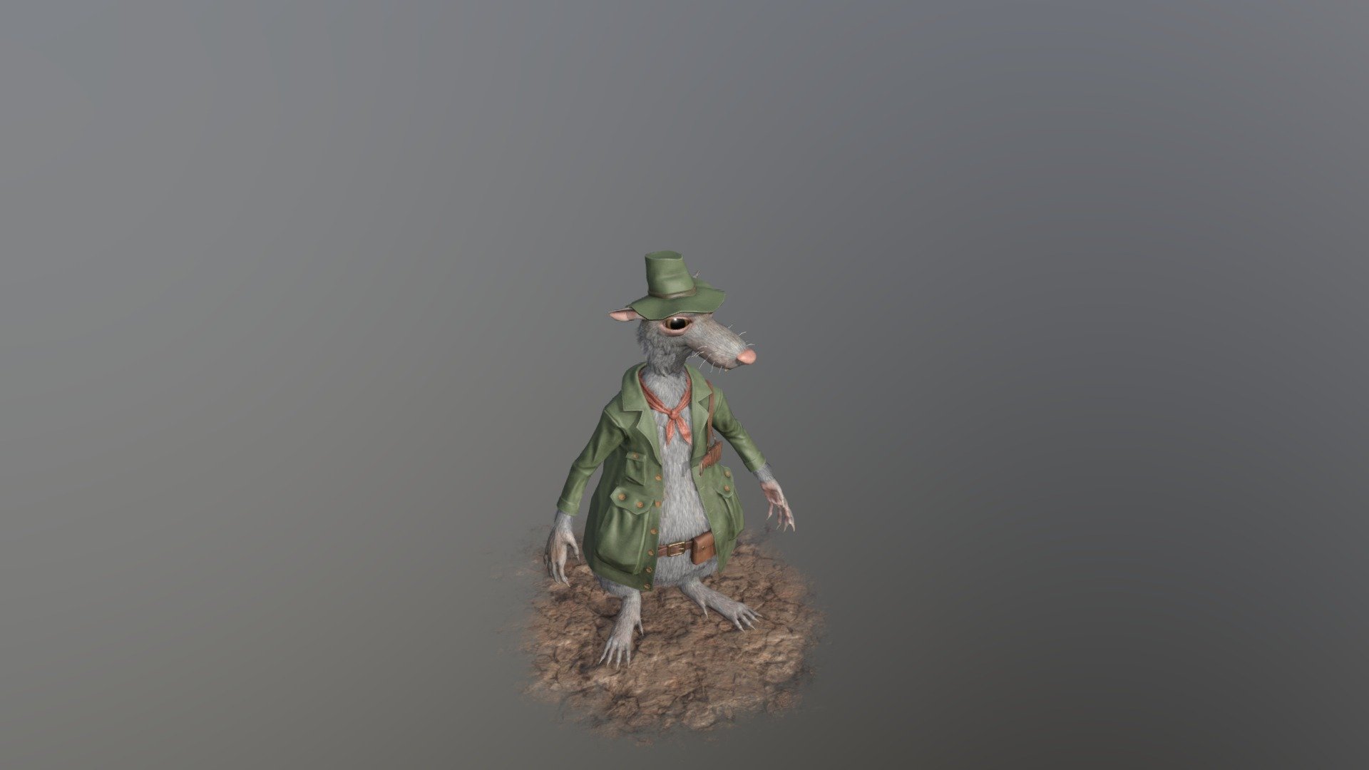 Pebbly the Rat PBR - Download Free 3D model by swegdawgs [8bd0a06 ...