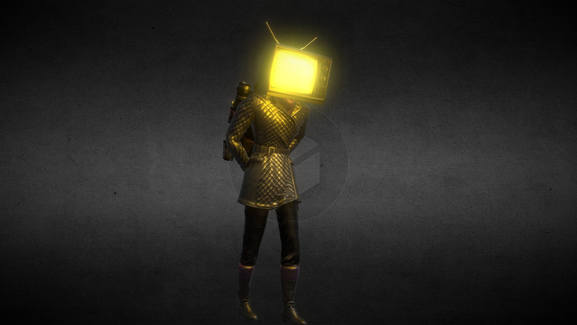 Tv Woman - Download Free 3D model by Plunger X (@PlungerX_Legit ...