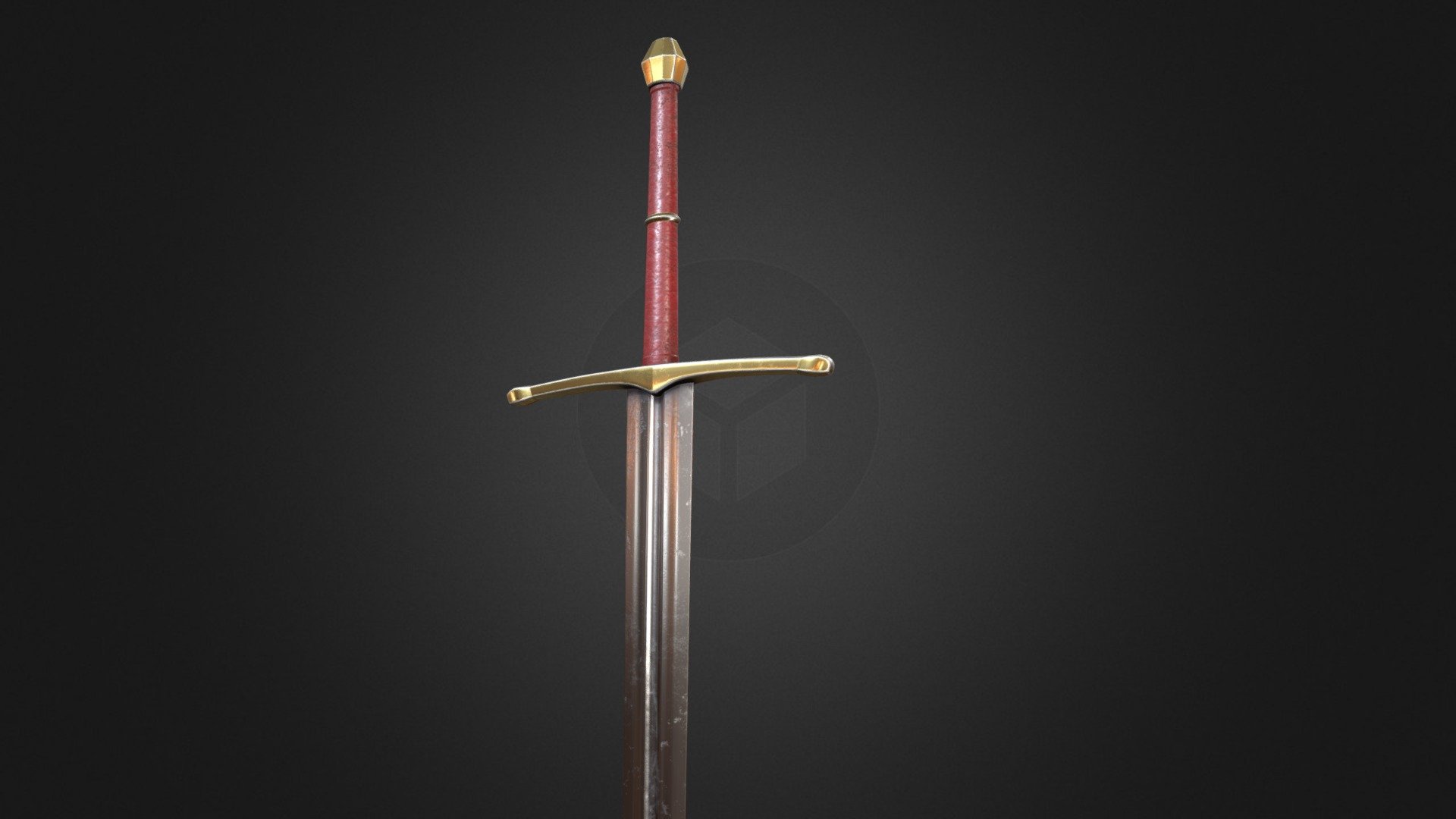 Longsword - 3D model by Kenneth Sofia (@spartank42) [8bd351a] - Sketchfab
