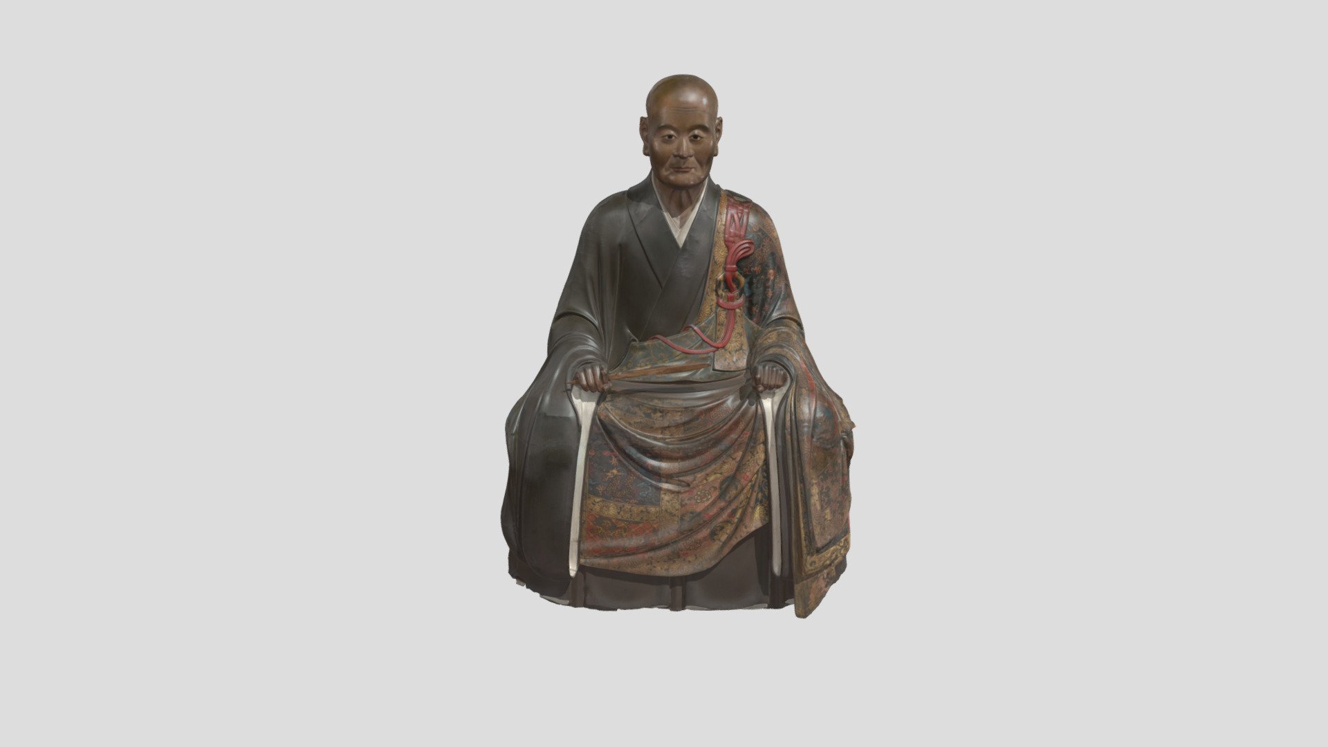 Zen-Meister - Download Free 3D model by Übersee-Museum Bremen ...