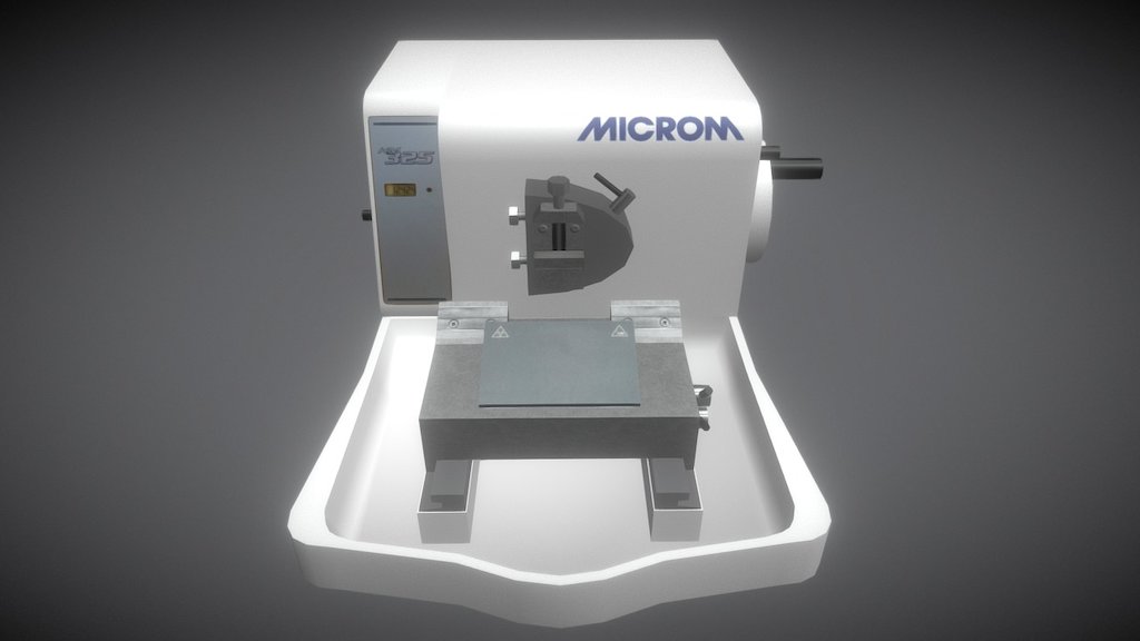 Microtome Microm-HM-325 - 3D model by Jorge Bretones (@mohoyoyo ...