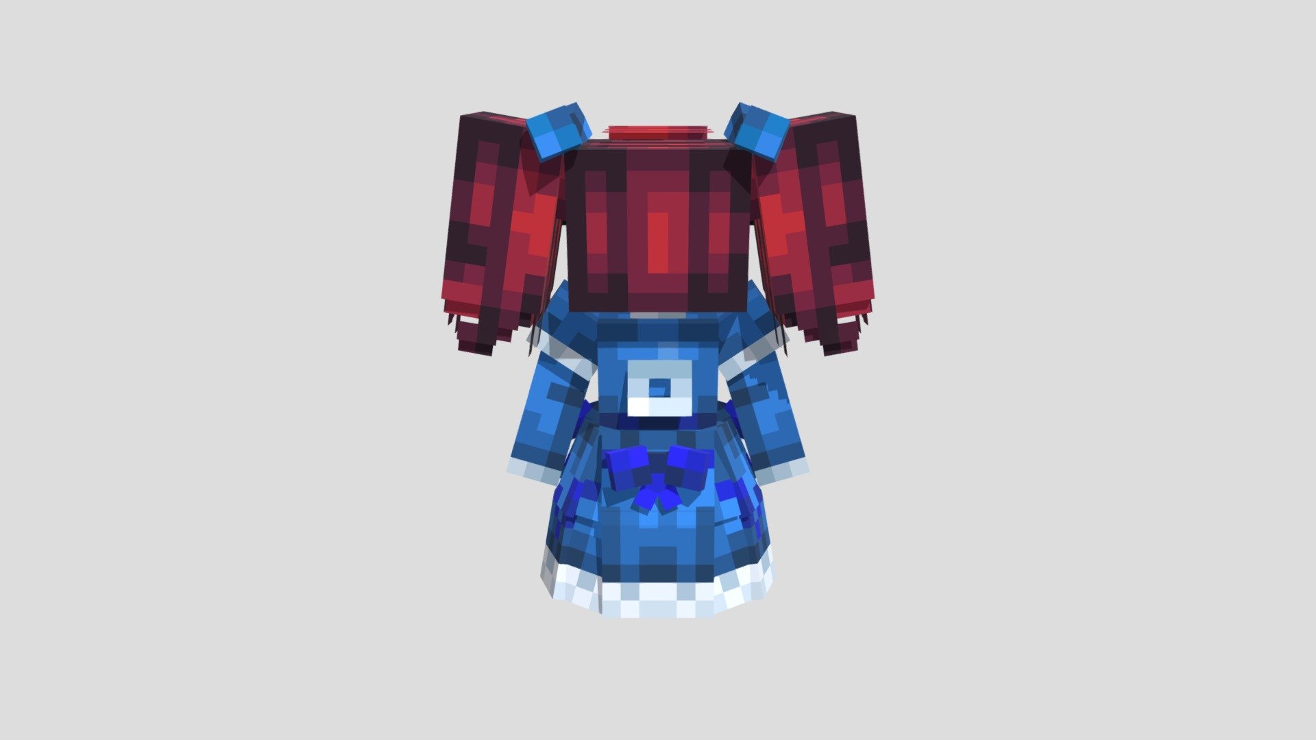 Poppy Type Minecraft - 3D model by Arturo.Arriaga [8bd5368] - Sketchfab