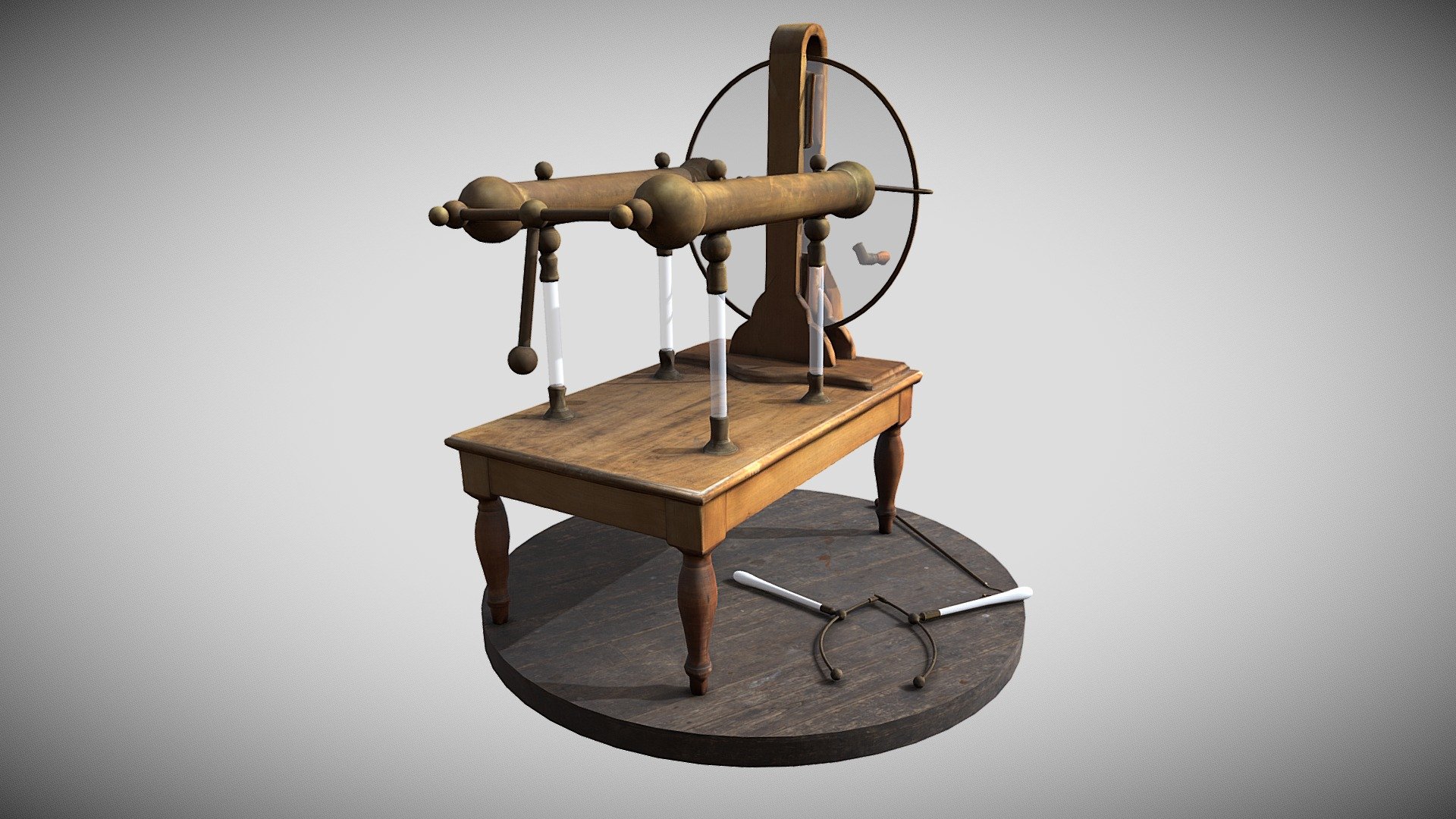 Machine de Ramsden - 3D model by Archeovision [8bd5ce0] - Sketchfab
