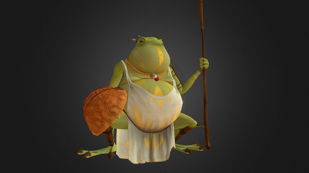 Toad - 3D model by Dulce Isis (@isis) [8bd7f90] - Sketchfab