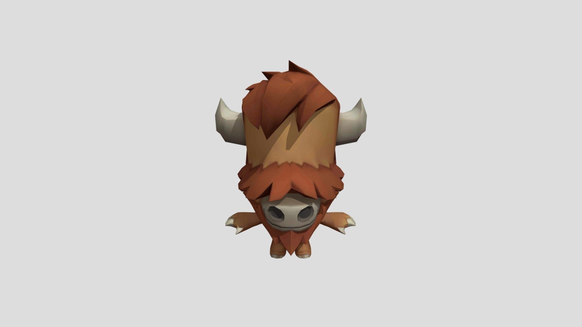 buffalo Buck - Download Free 3D model by Zoo Models (@ZooModels ...