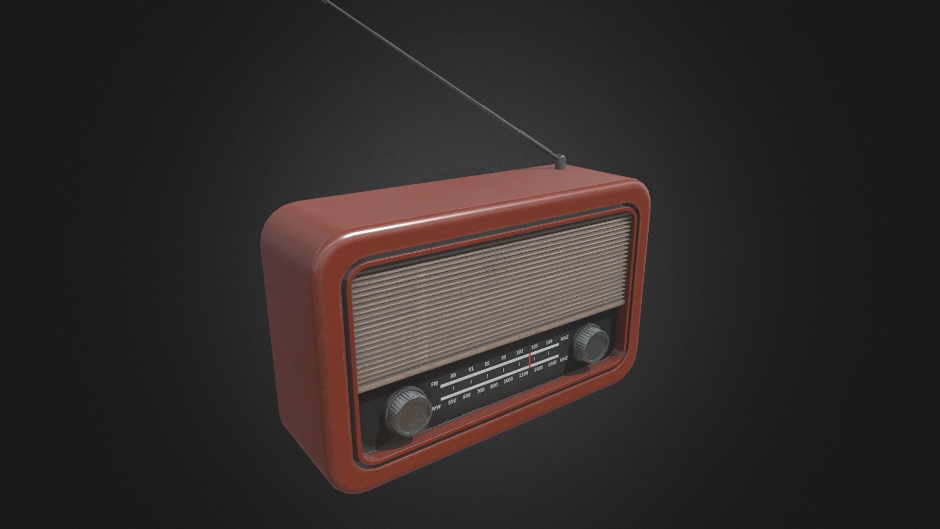Radio 1 - Buy Royalty Free 3D model by Studio 795 (@studio_795 ...