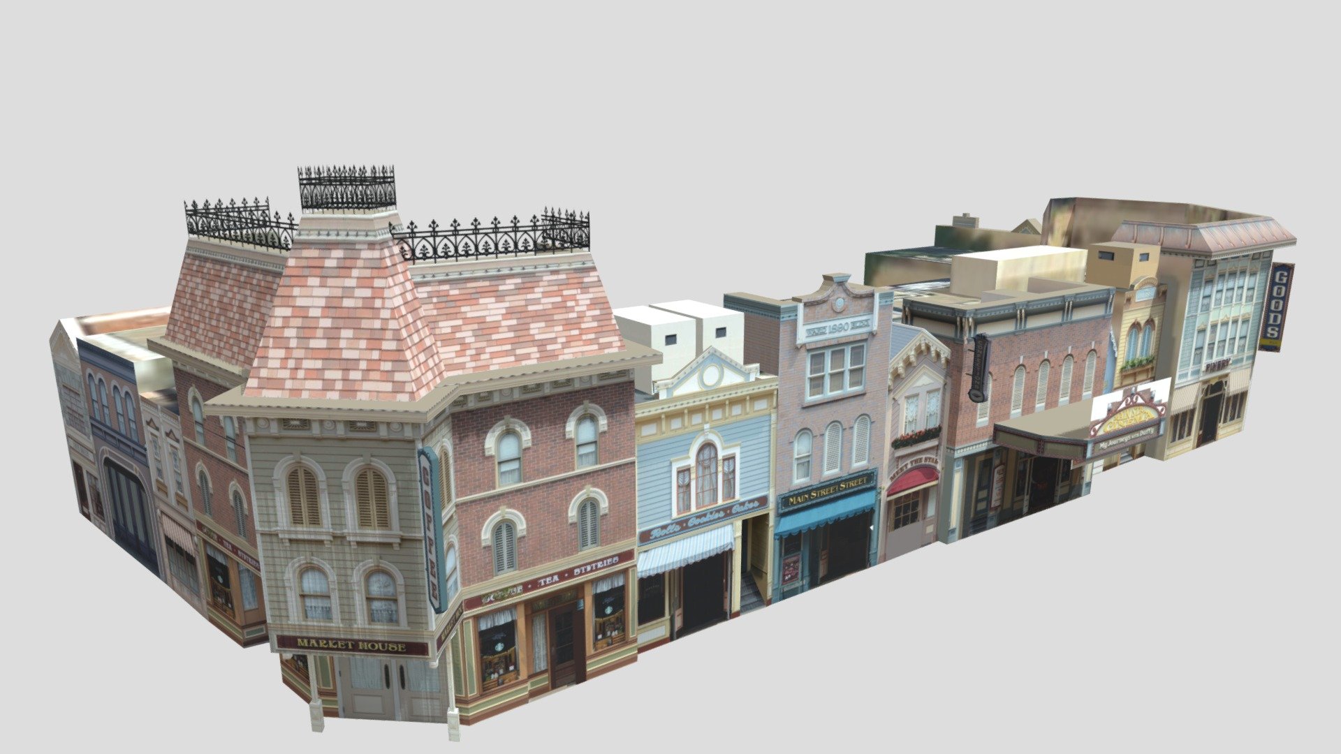 Disneyland Resort 10-NW-20D B224851934501062A0 - Download Free 3D model ...