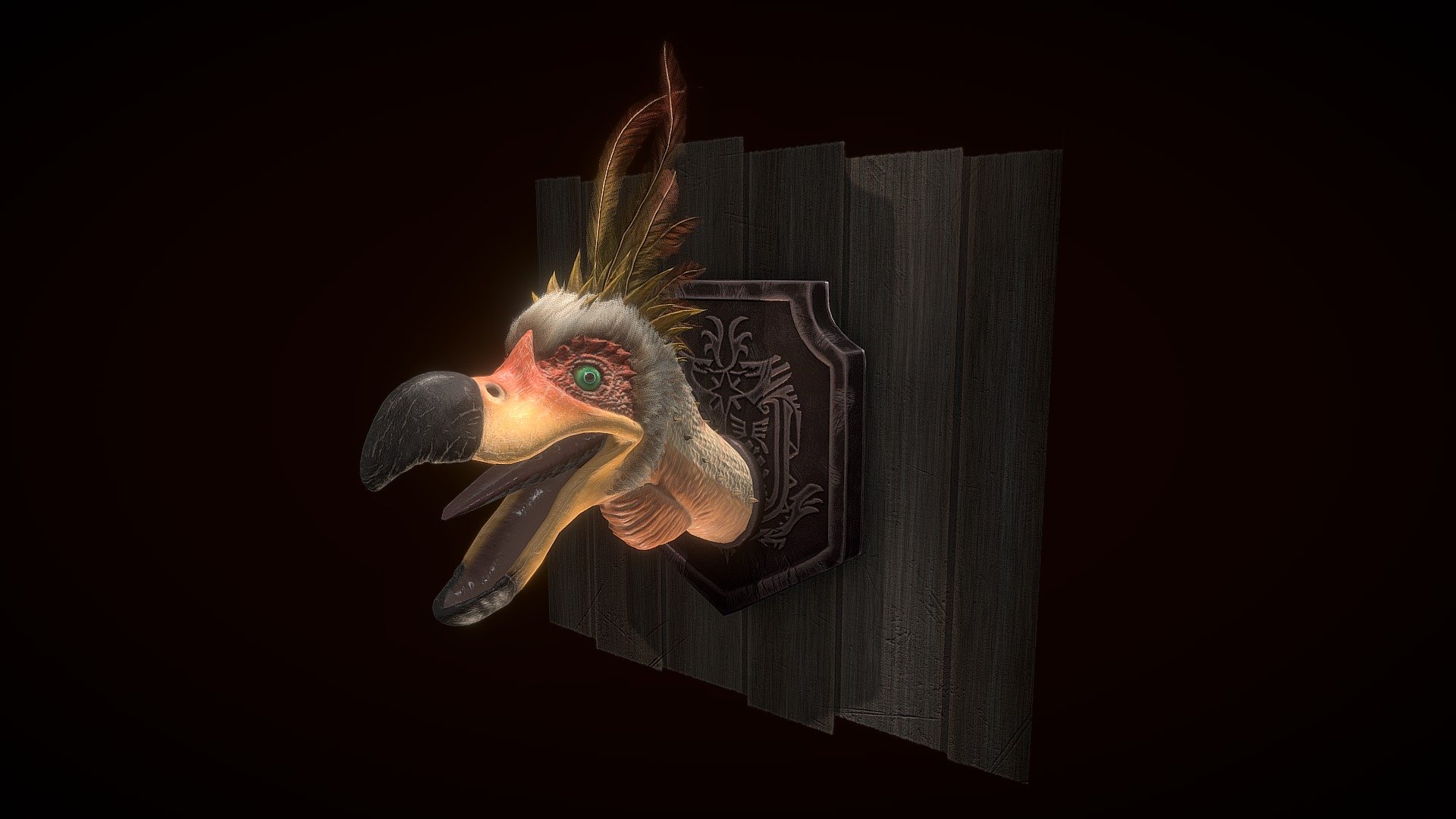 Kulu-Ya-Ku Hunting Trophy (Monster Hunter) - 3D model by Arnau Doménech ...