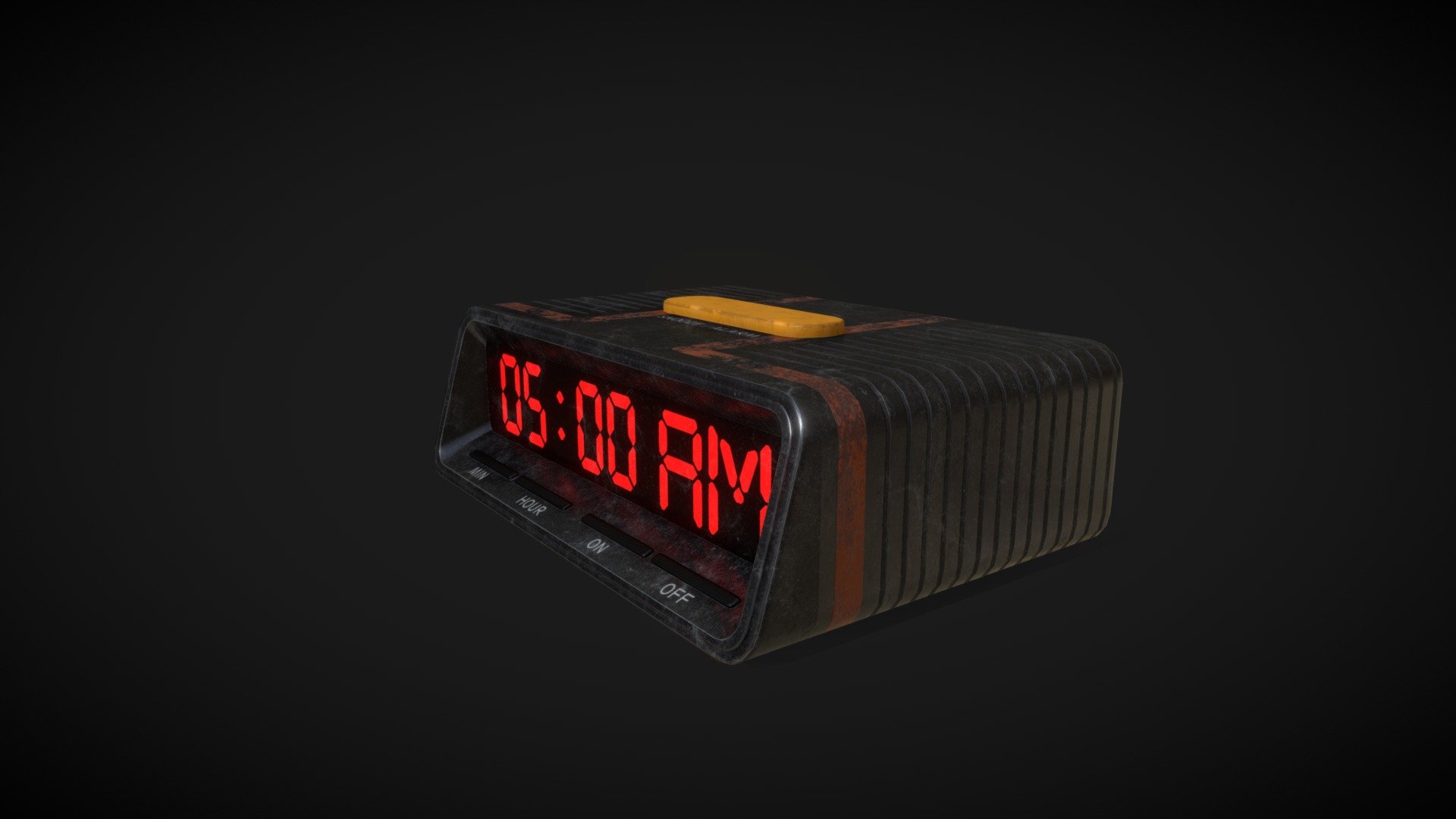 Alarm Clock - 3D model by Amit Bhandari (@amitbhandari101) [8bdfd44 ...