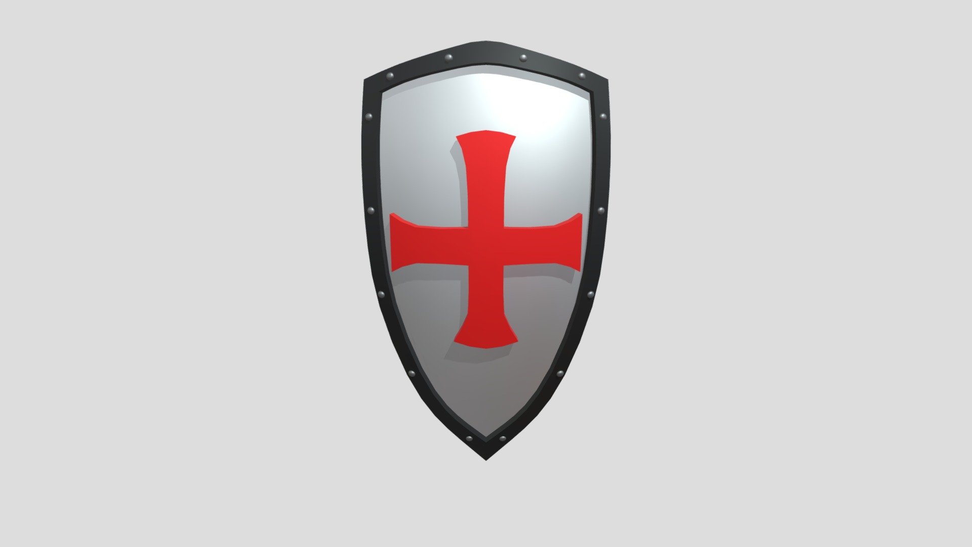 Templar Shield high-poly - 3D model by chuchas_3d [8be0cff] - Sketchfab