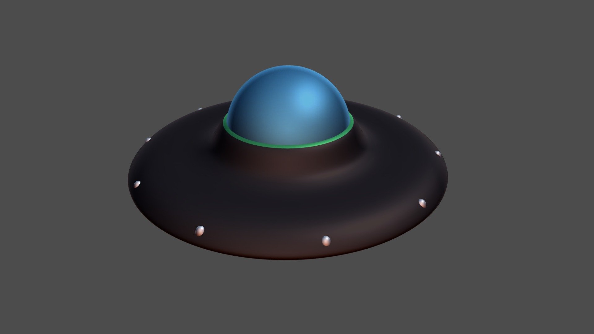 UFO 3D model - Download Free 3D model by JT ArtStudio (@joakeim00 ...