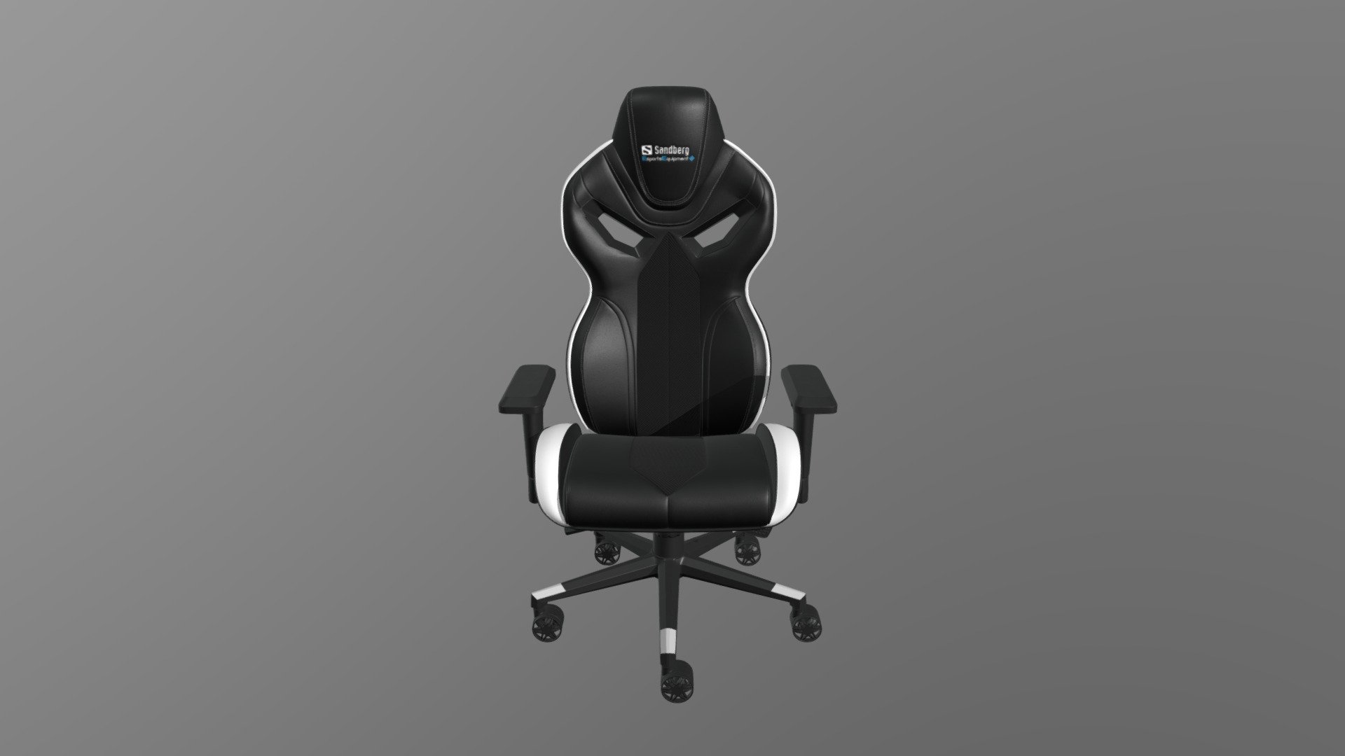 Sandberg Gaming chair - 3D model by aravindks025 [8be19ce] - Sketchfab