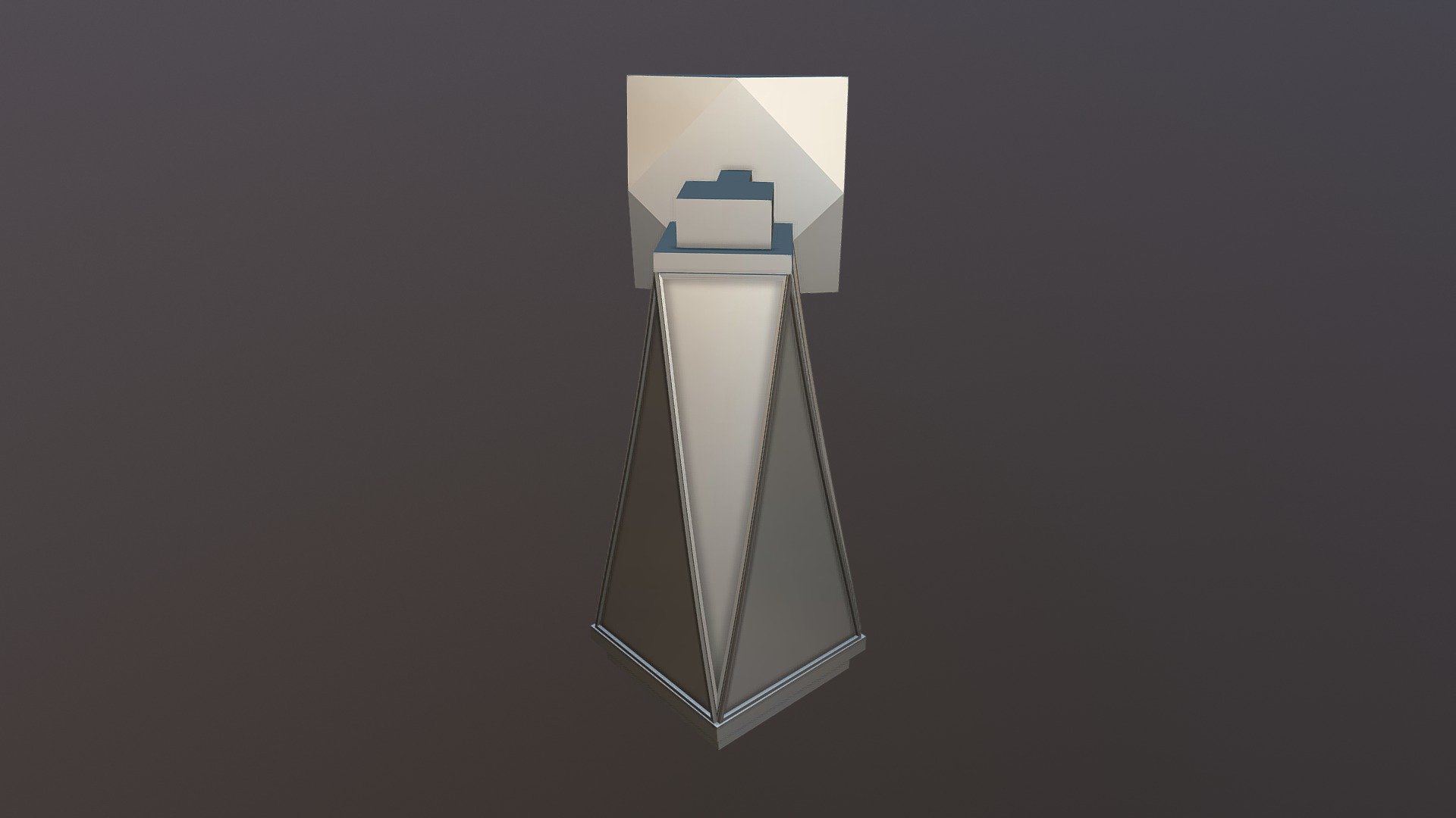 Modern B - 3D model by Michael.Zindell [8be2067] - Sketchfab
