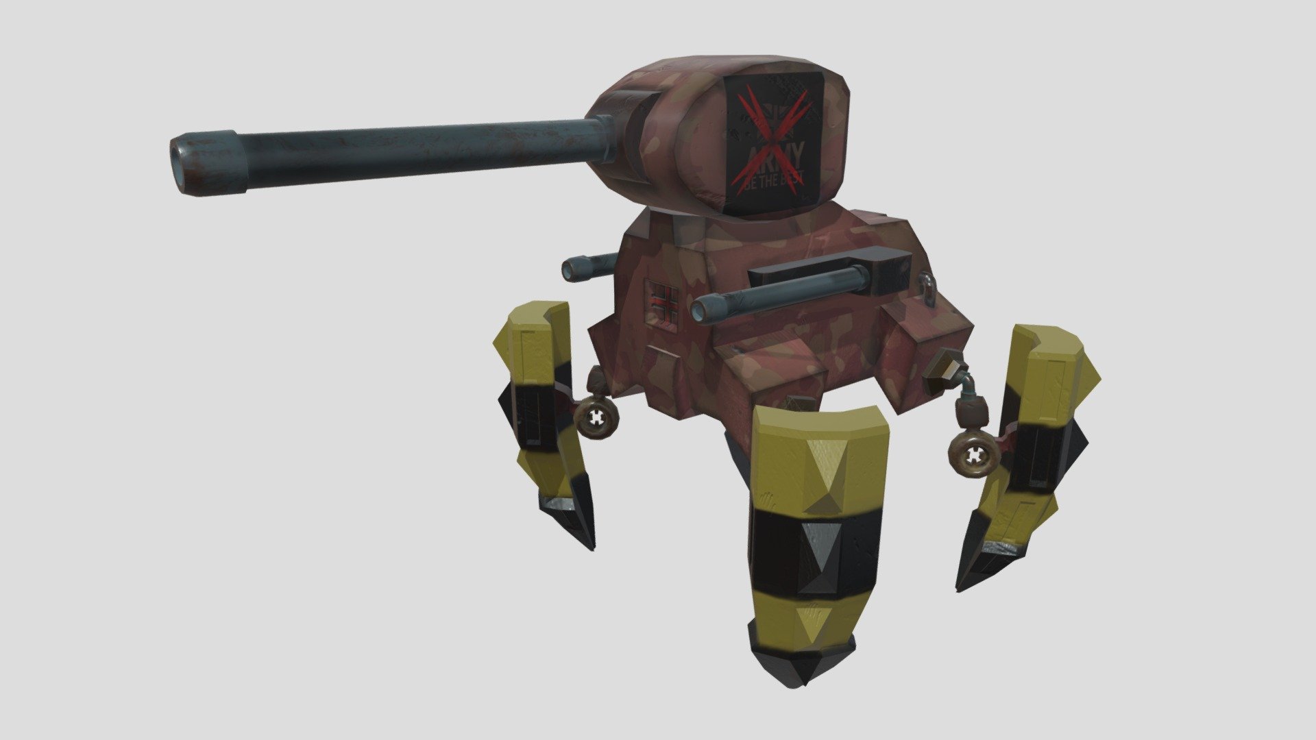 Battle Bug Tank - 3D model by NatashaMay [8be28c7] - Sketchfab