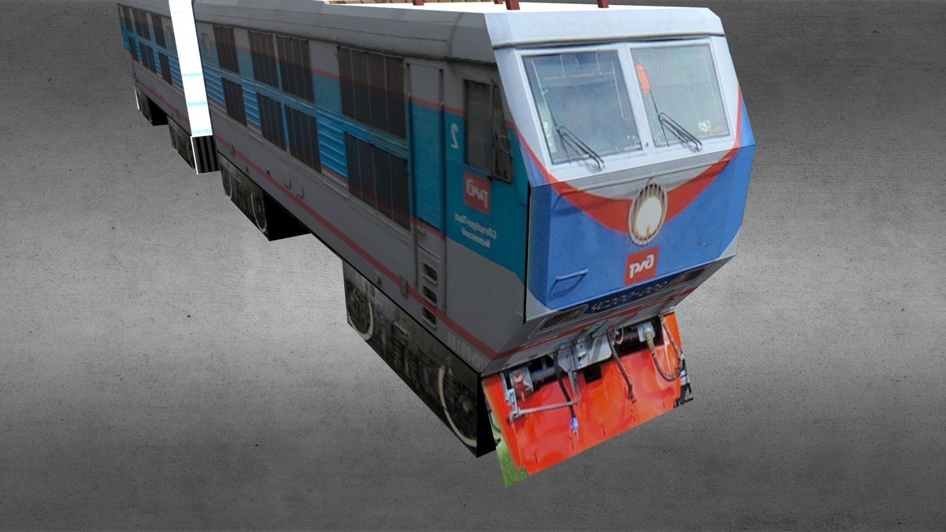 CHS200|электровоз ЧС200 - Download Free 3D model by ...