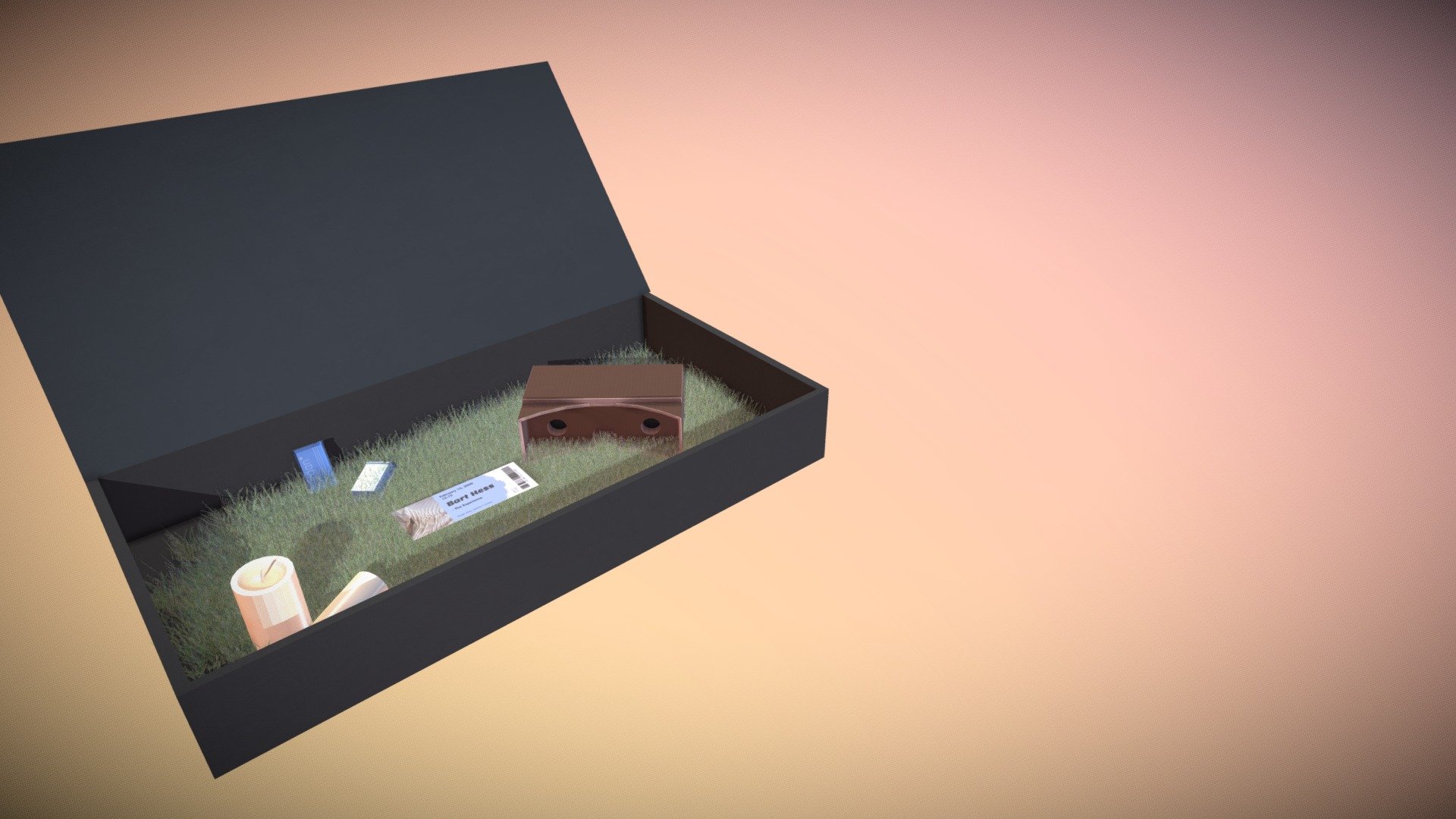 Mystery goody bag - 3D model by CarmenJK [8be31ba] - Sketchfab