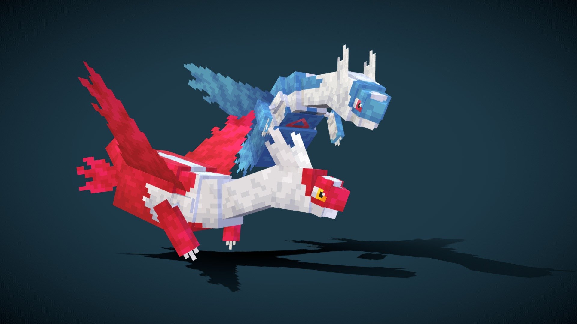 Latias and Latios Pokemon Models - Buy Royalty Free 3D model by ...