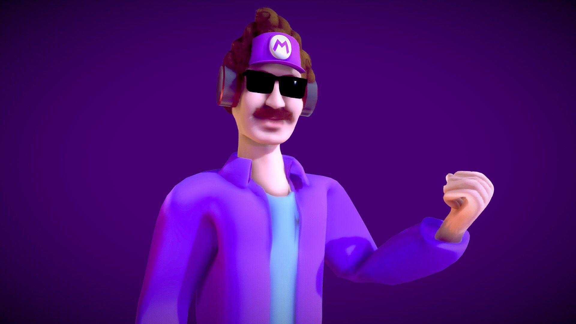 Party Mario - 3D model by Jacob Quintana (@jacobq1004) [8be87fc ...