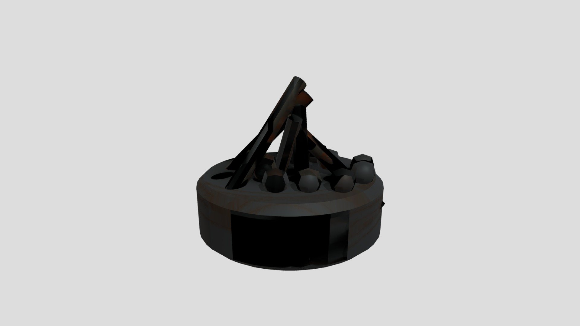 Camp Fire 1 - 3D model by Armaansidhu [8beb60a] - Sketchfab