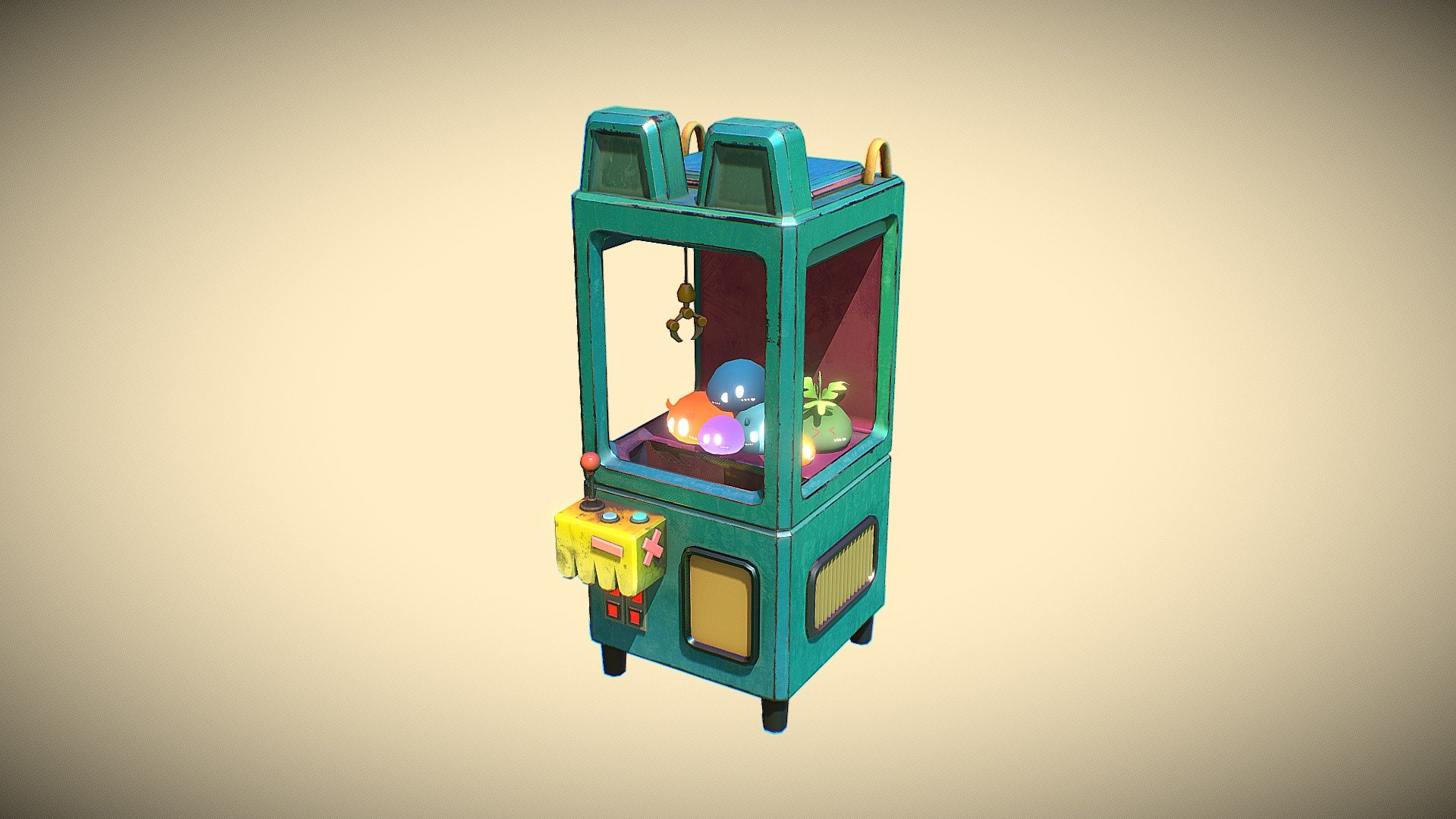 Genshin Impact Slime Claw Machine - 3D model by Makoto Ka Cun ...