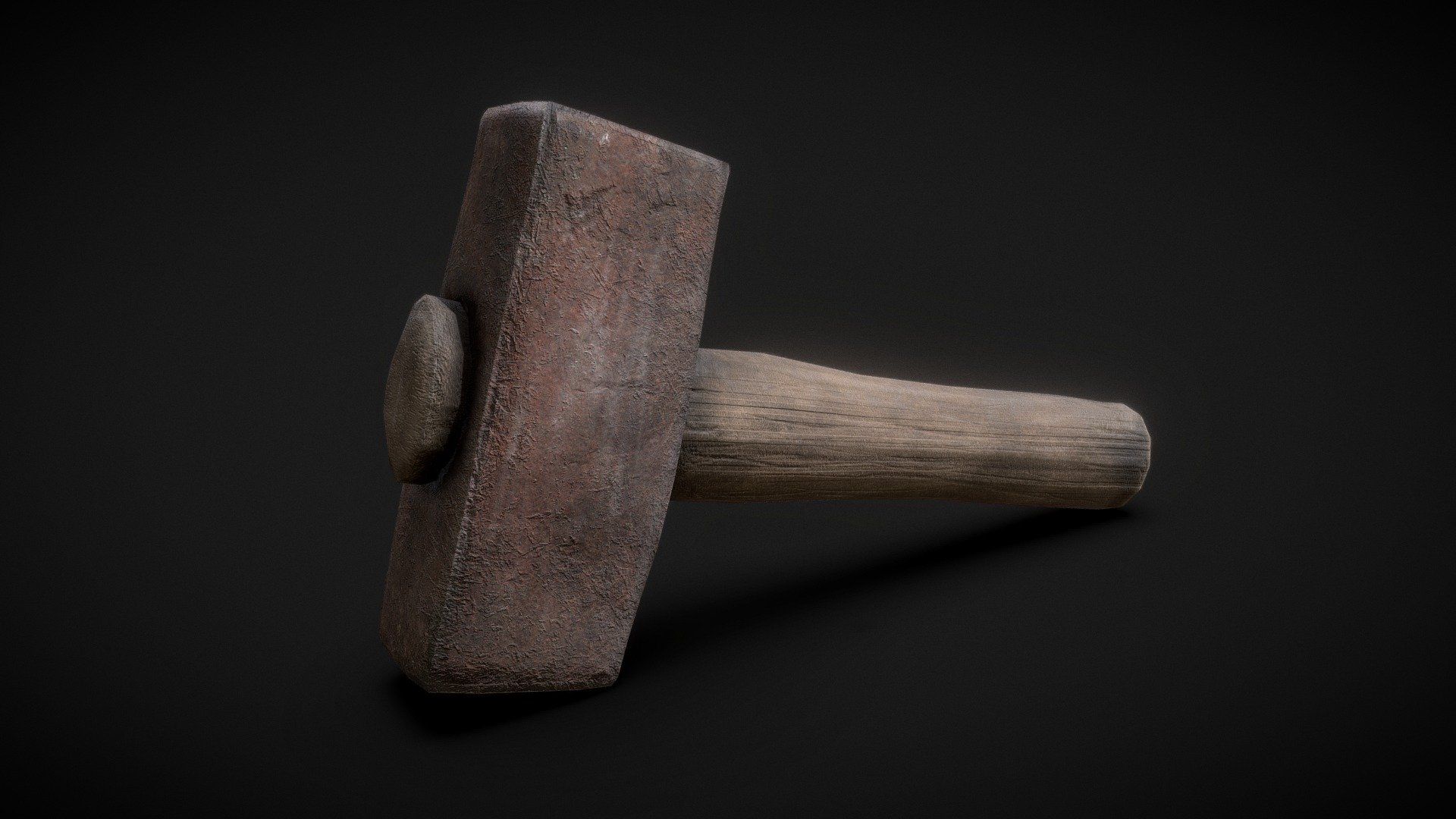 Old Rusty Hammer - Download Free 3D model by David06 [8bede92] - Sketchfab