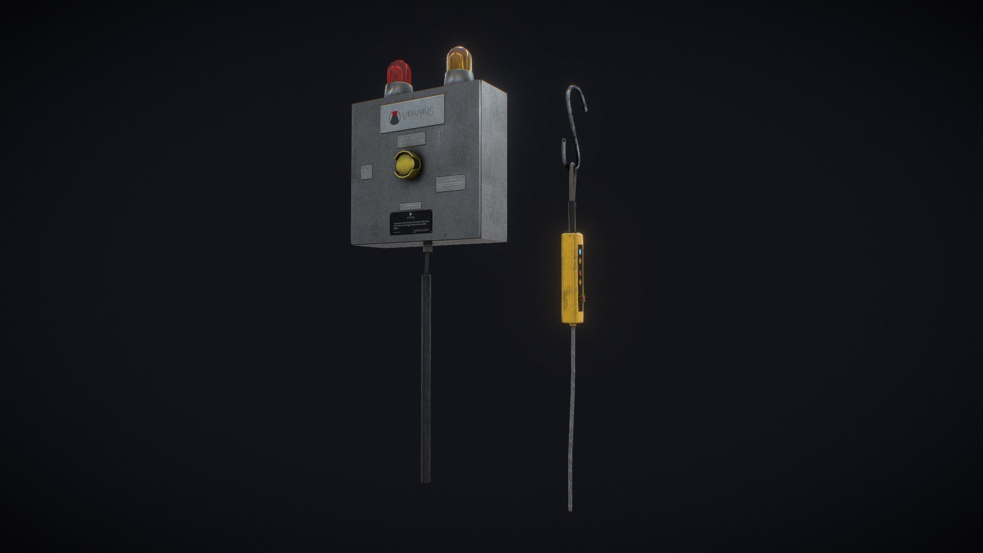 Industrial Control & Siren Panel - 3D model by rogin303d [8befcf8 ...