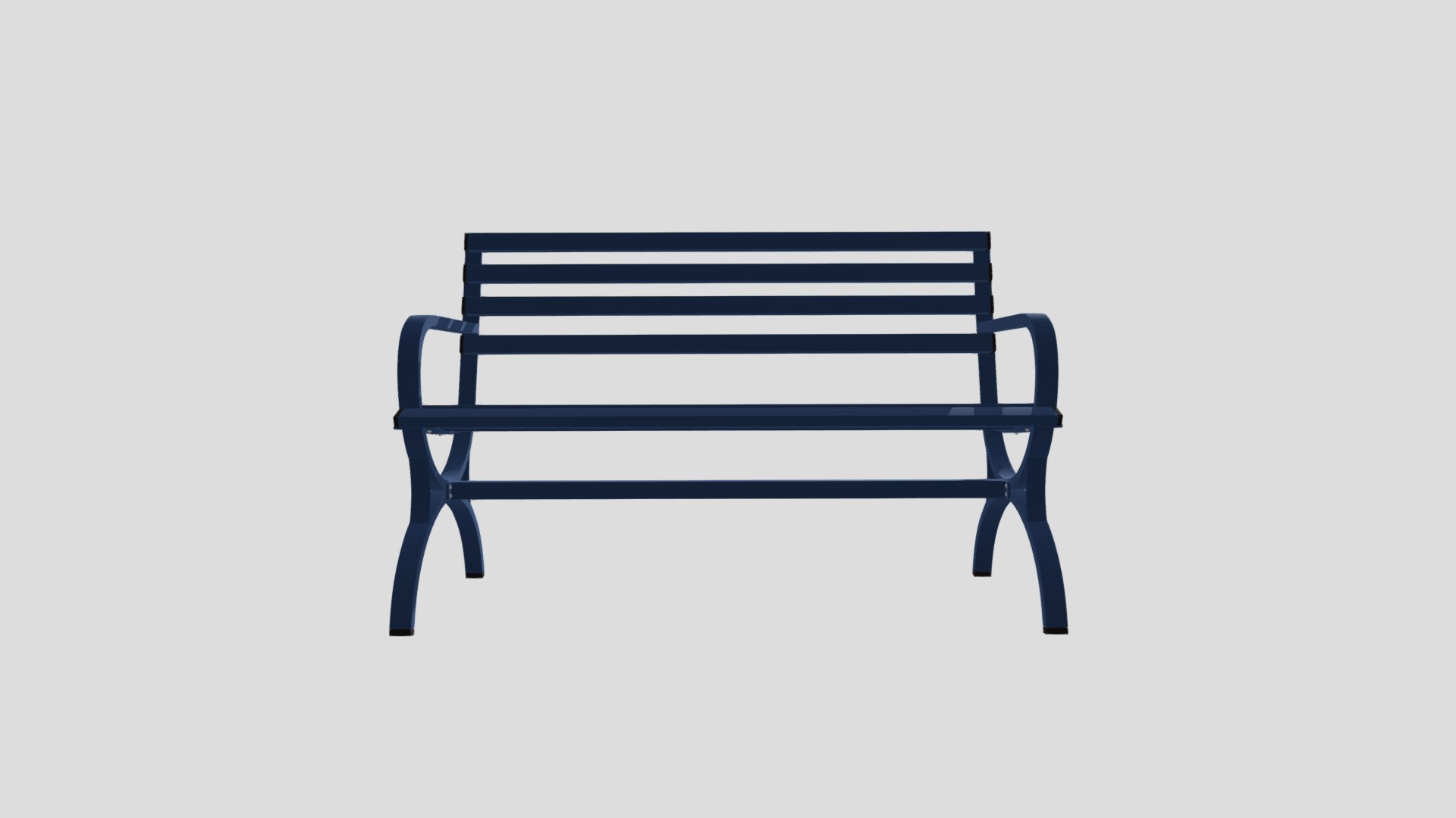 Bench Metal - 3D model by JurgisG [8bf0b30] - Sketchfab