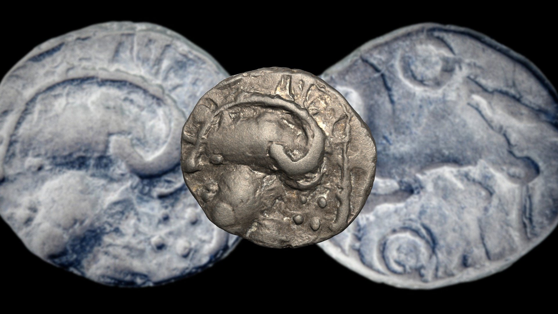 Silver Celtic Quinarius - Download Free 3D model by Frank McMains ...