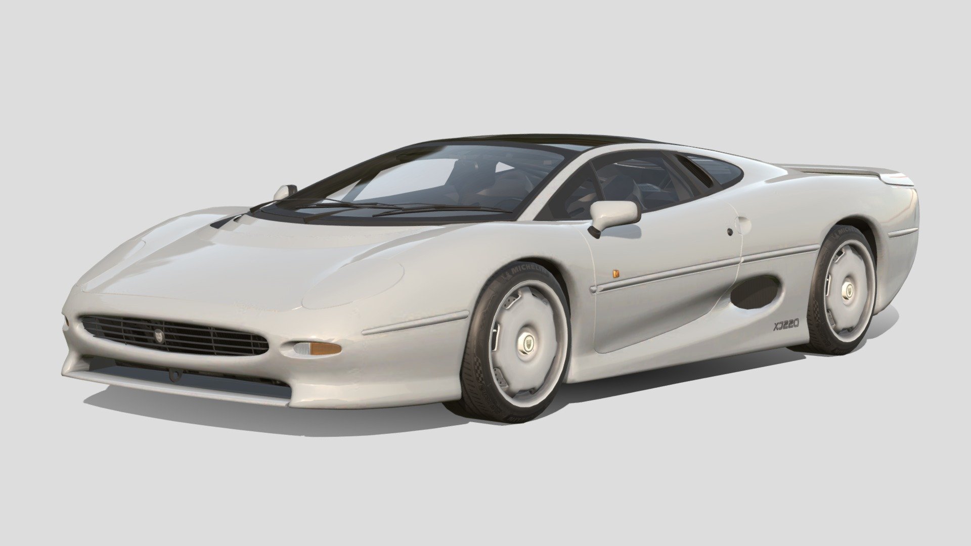 1992 Jaguar XJ220 - Download Free 3D model by OUTPISTON [8bf1bf7 ...