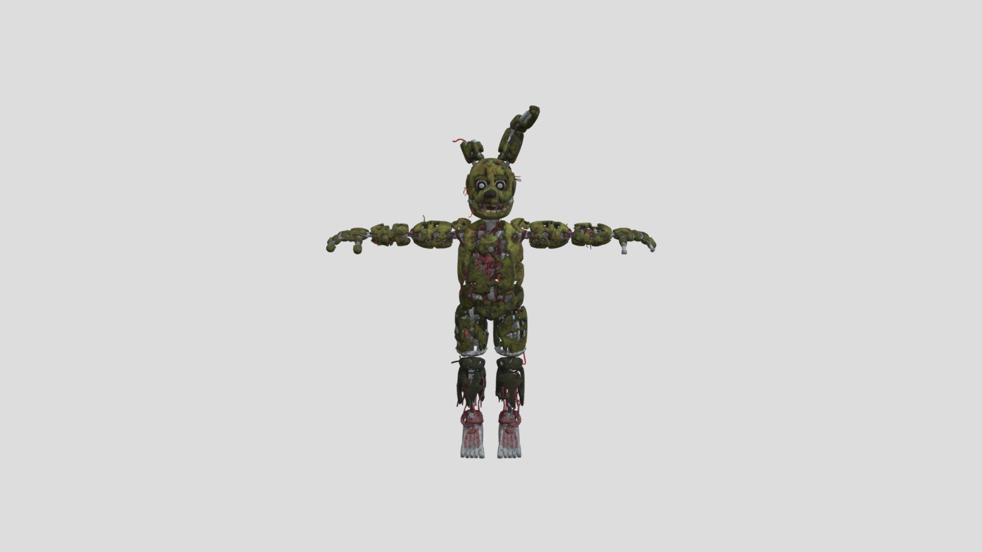 Springtrap V2 / FNaF AR: Special Delivery - Download Free 3D model by ...
