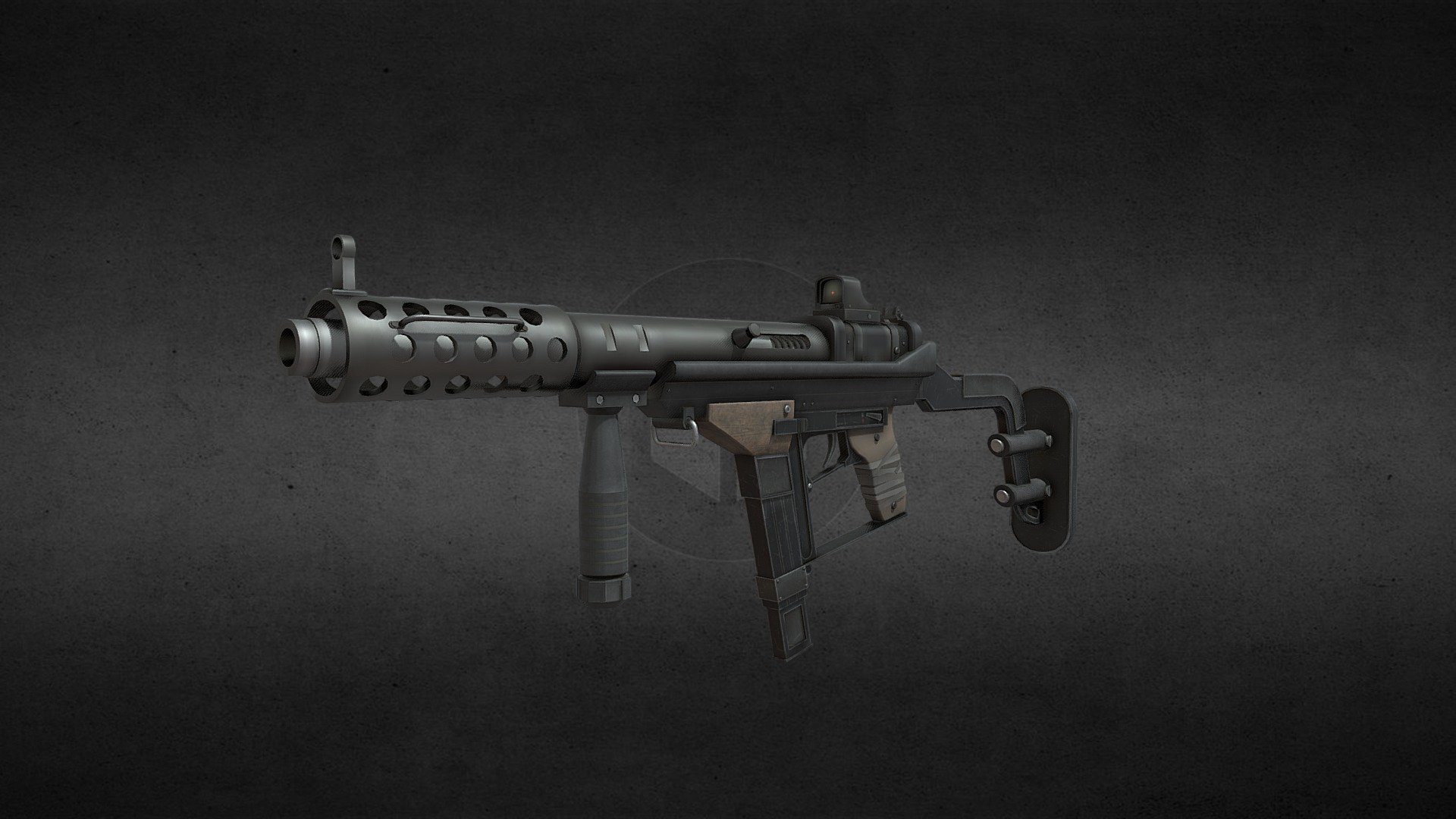 TEC-9 modified - 3D model by Timofei (@Timofei32) [8bf3700] - Sketchfab