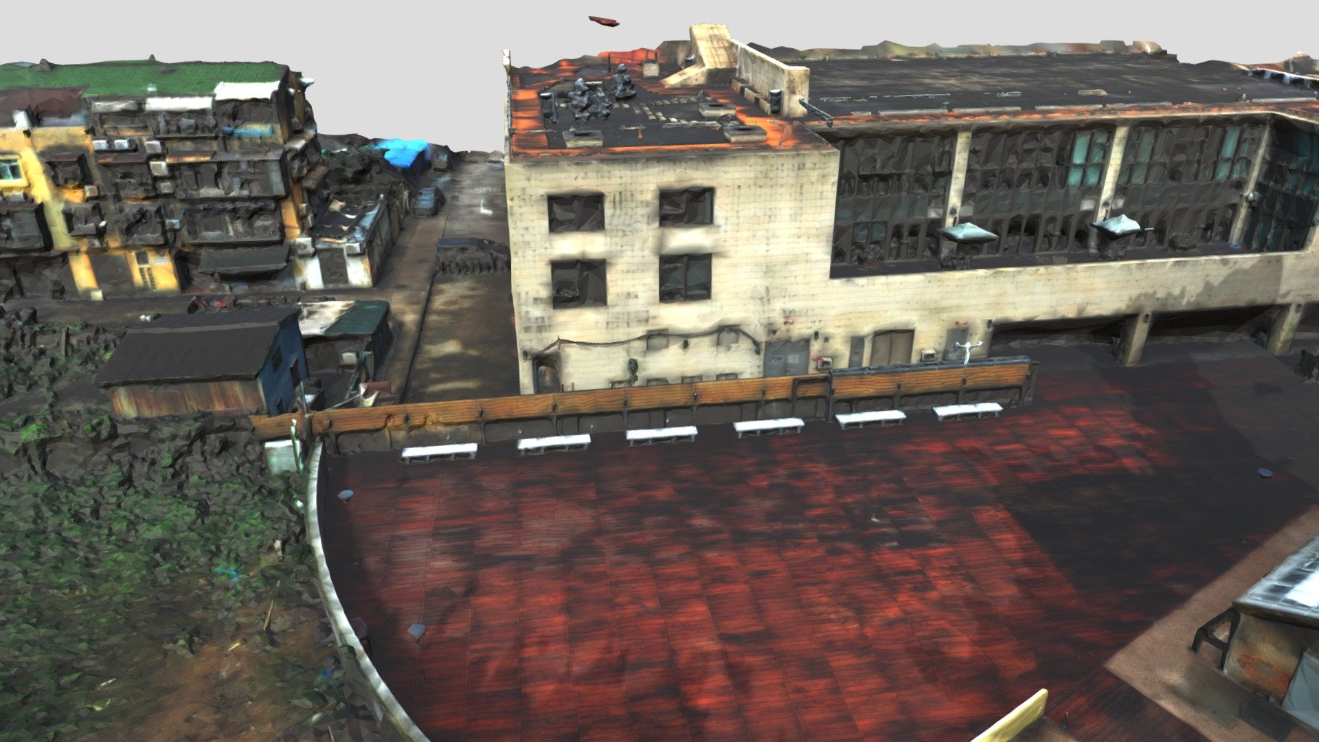 Macau Firecracker Factory outdoors - Download Free 3D model by ...