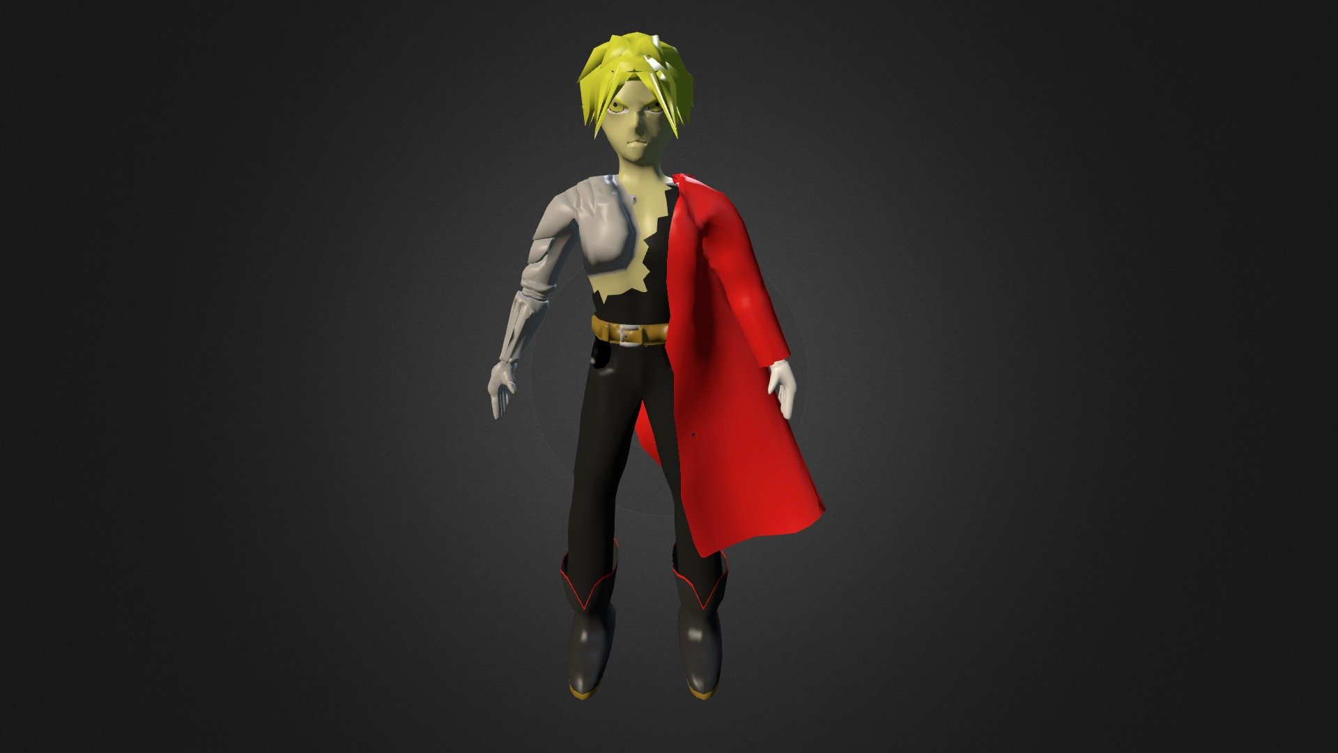 Edward Elric - 3D model by joelperez [8bf4d95] - Sketchfab