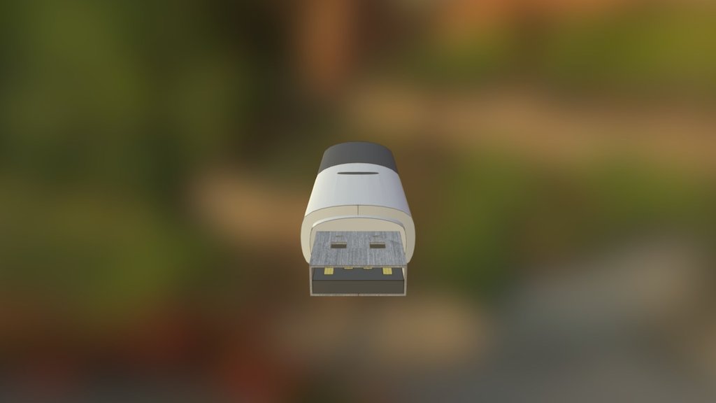 USB Flash Drive - 3D model by hotfreshmilk [8bf6363] - Sketchfab