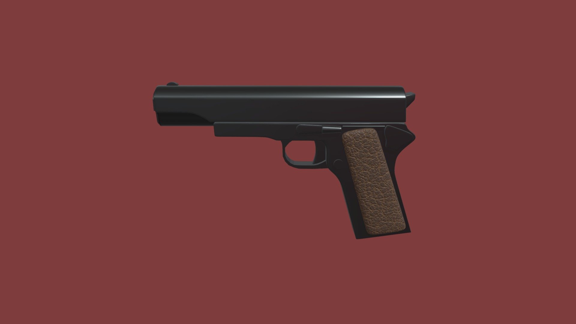 Pistol - 3D model by A_Valens (@A-Valens) [8bf800c] - Sketchfab