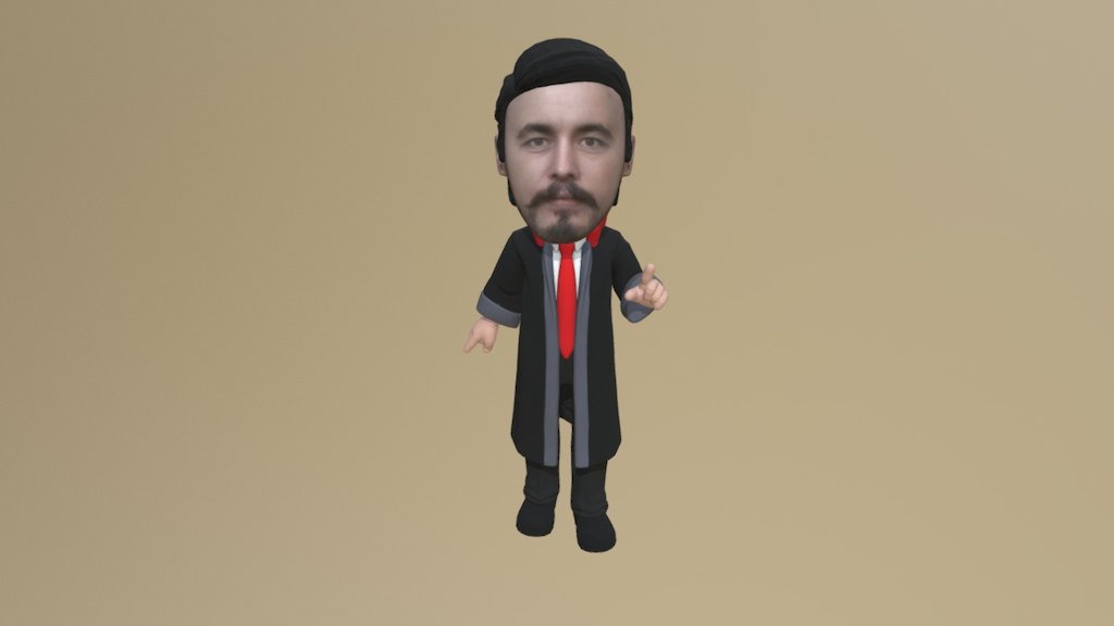 Avukat Emrah Akar - 3D model by 3DMiniSelfie [8bfc465] - Sketchfab