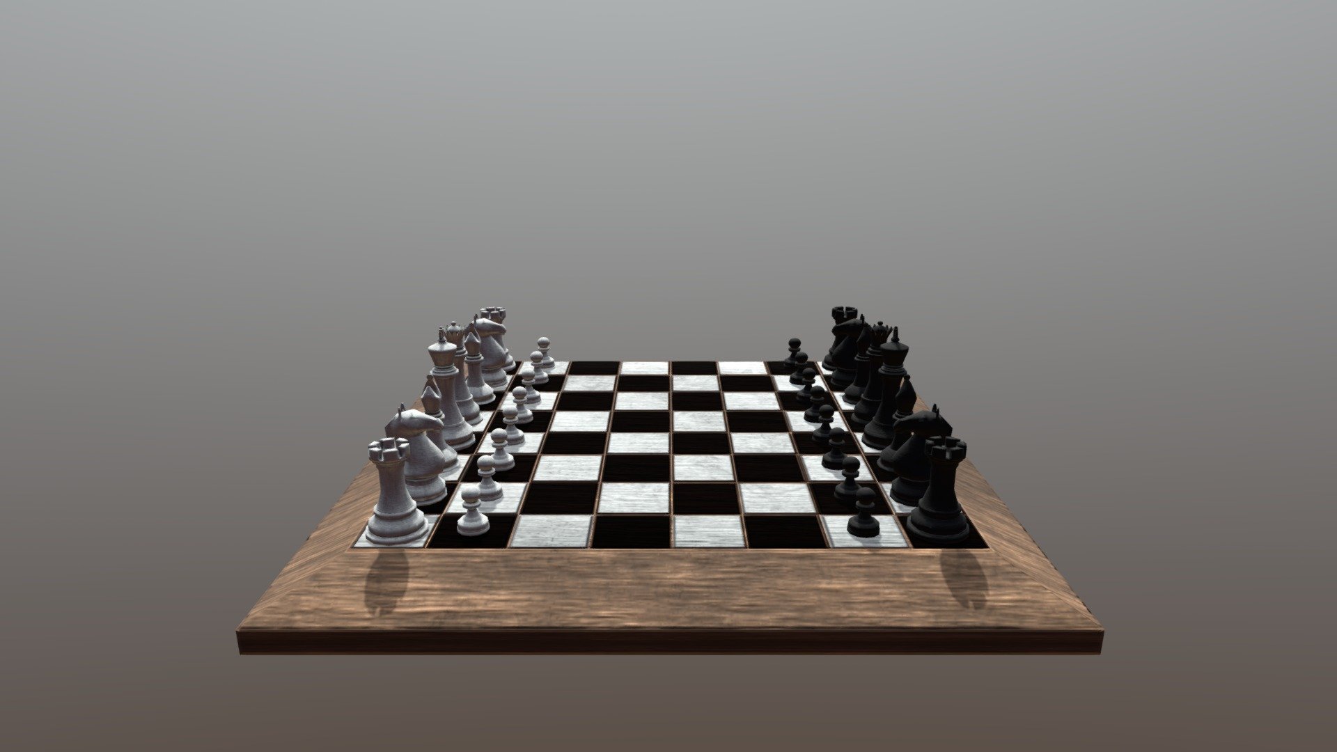 Chess Table - 3D model by Catarina Lameiras (@19kath98) [8bfd9d1 ...