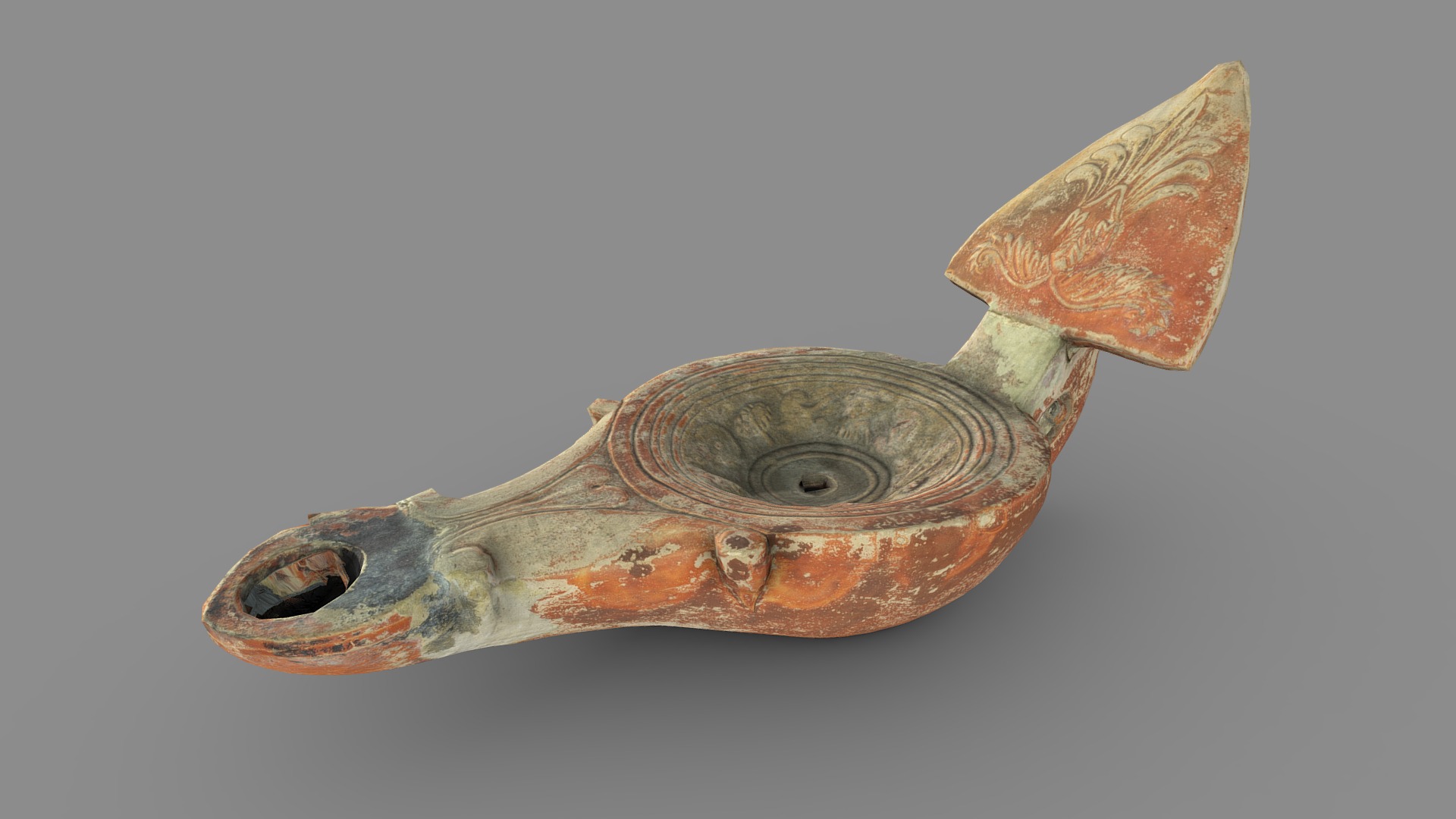 [Decimation Example] Roman Lamp - 3D model by Thomas Flynn ...
