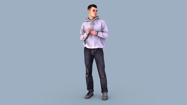 Walking 3D models - Sketchfab