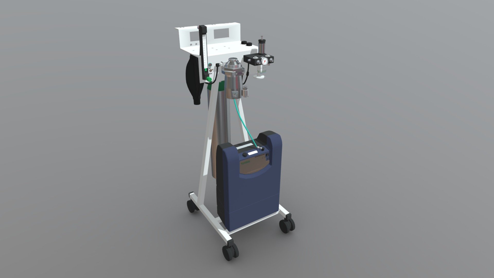 Anesthesia Workstation - Buy Royalty Free 3D model by 8-Ball ...
