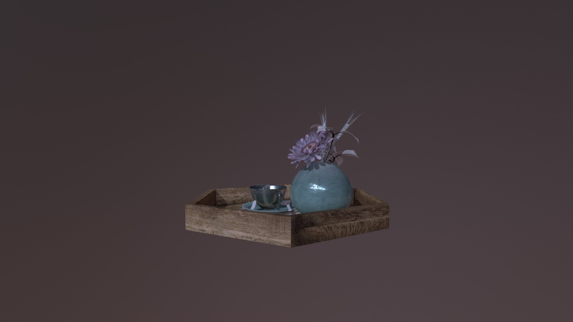 flower - 3D model by VY (@vincentY) [8c02287] - Sketchfab