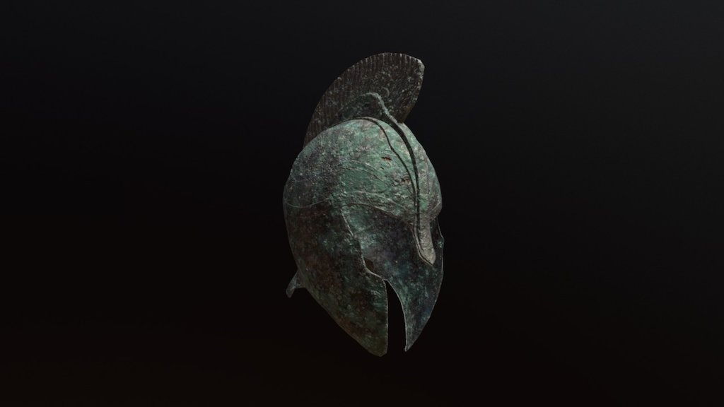 Troyan Helmet - 3D model by Gina Schreuder (@pancham_sama) [8c033a9 ...