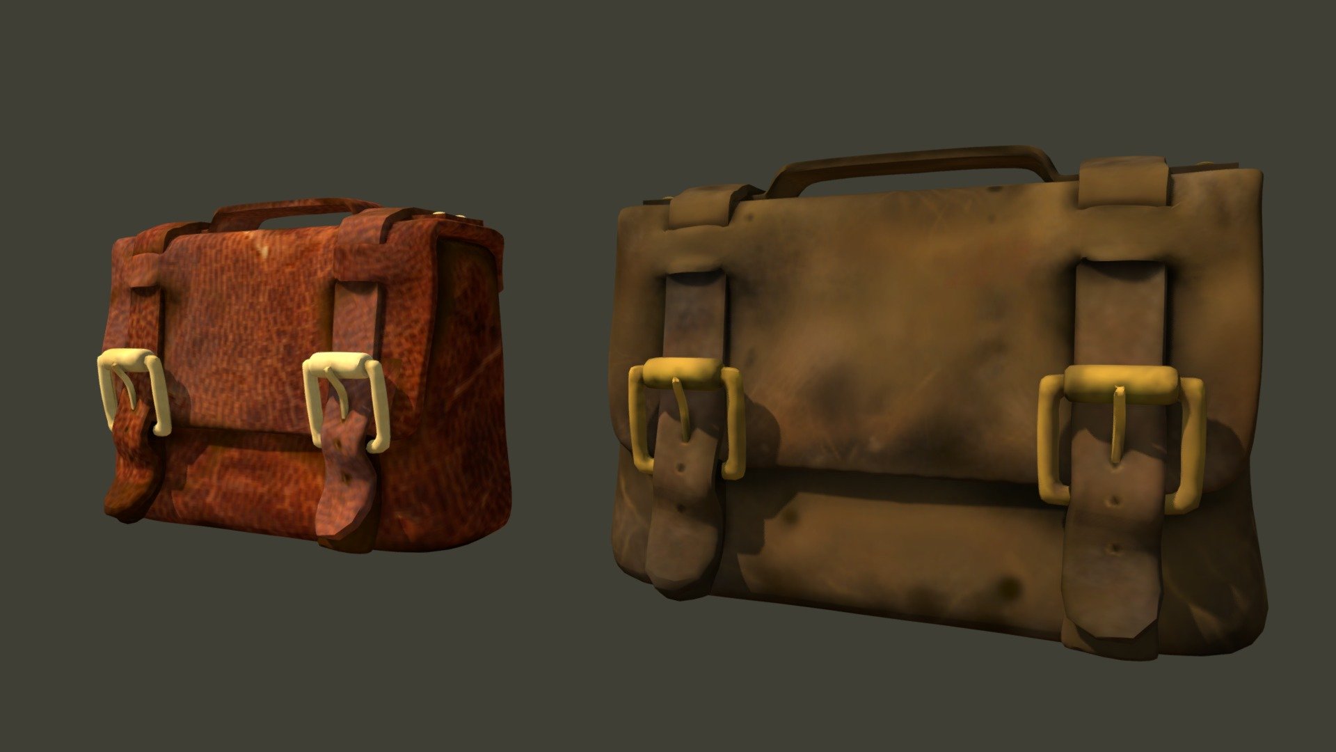 Satchel - Download Free 3D model by BillieBones [8c03afd] - Sketchfab