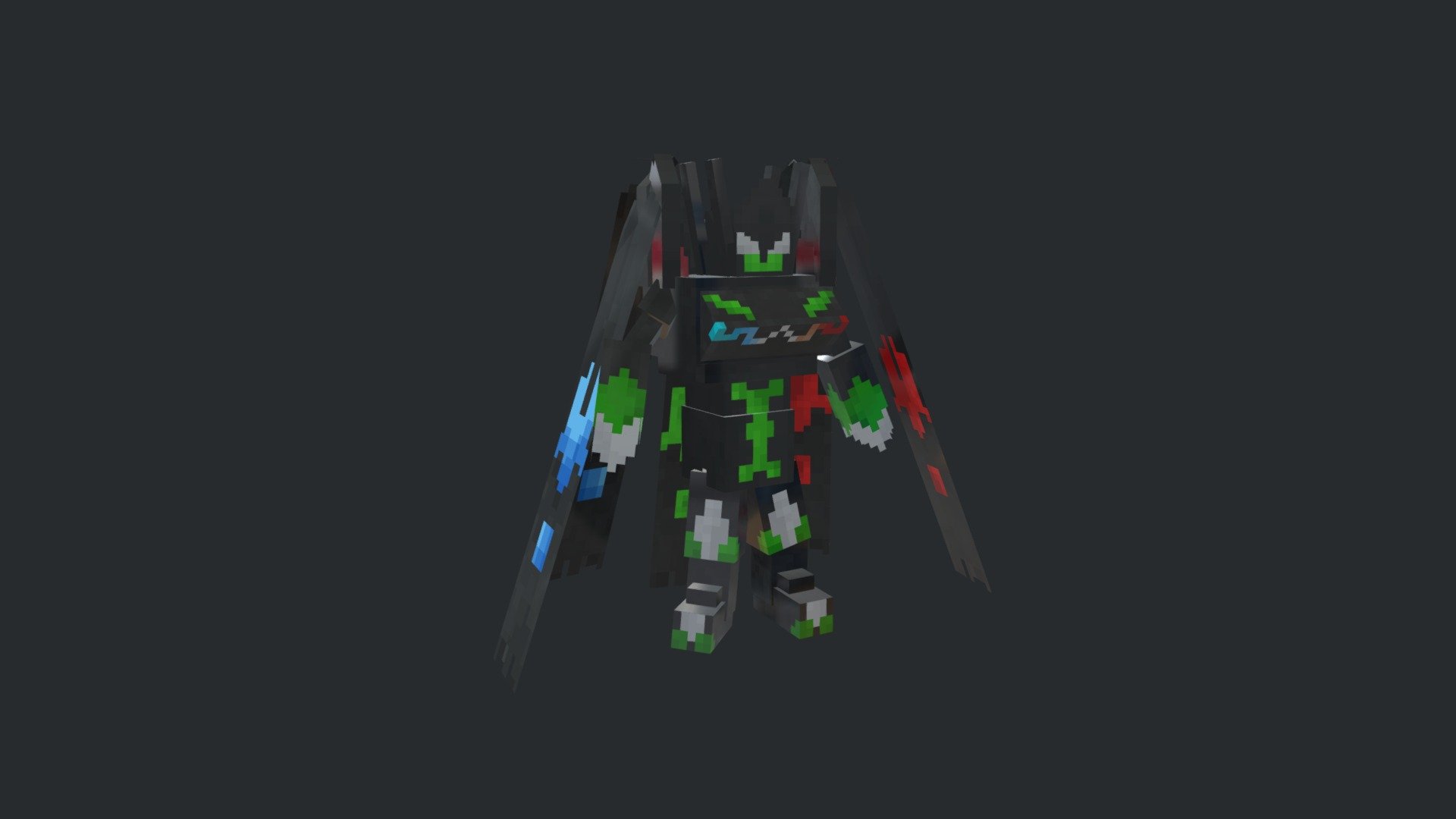 Zygarde 100% cobblemon-fanmade - 3D model by SGamersMk1 [8c03c3a ...