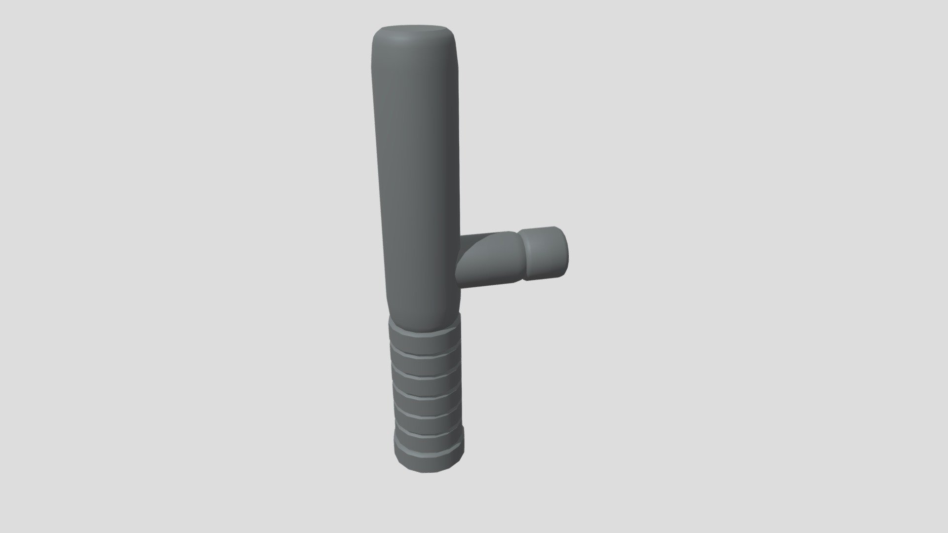 Baton (lowpoly) - Download Free 3D model by oconop23 [8c03c5b] - Sketchfab