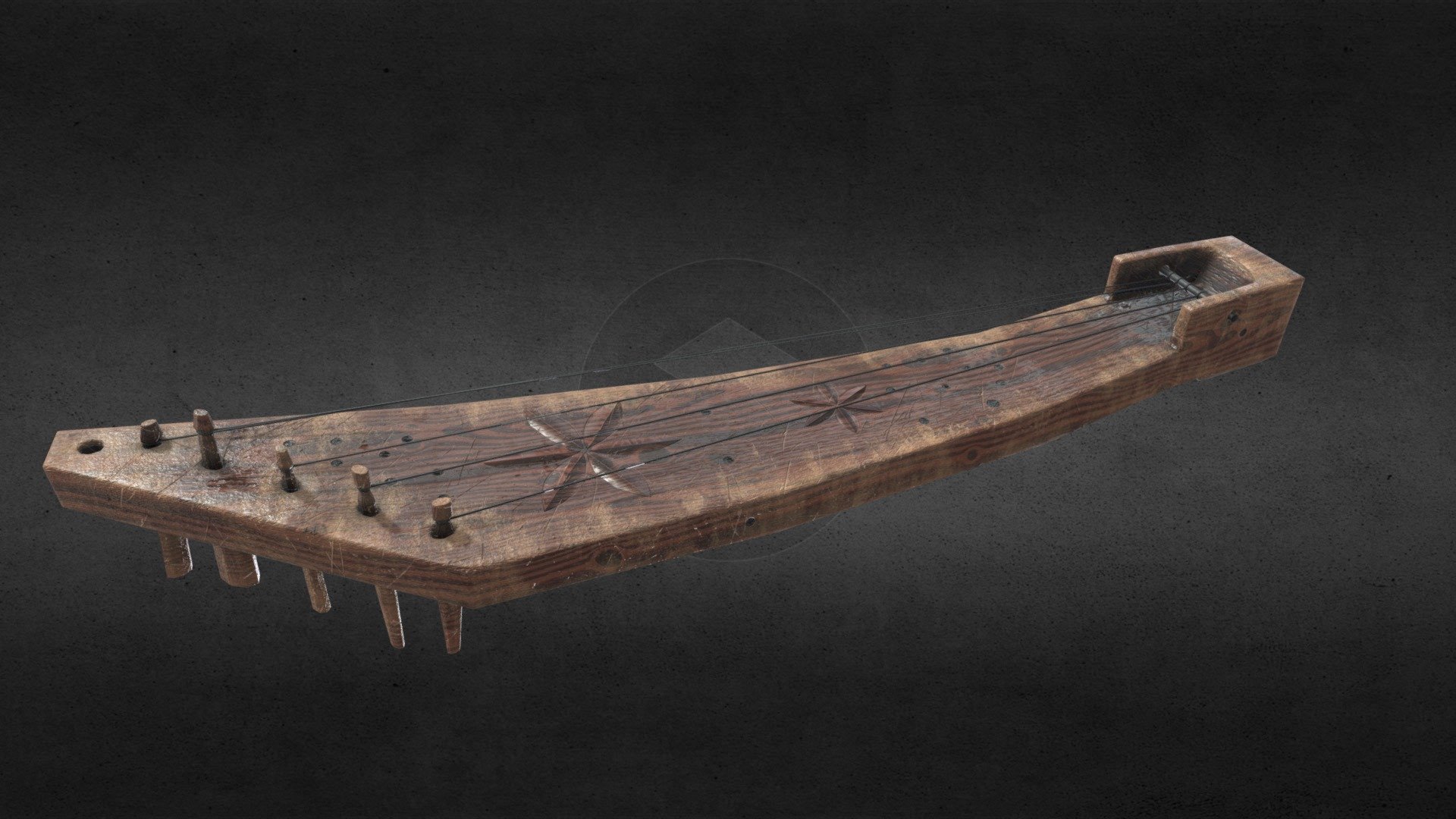 Kanklės - 3D model by Dmitrijus Polonskis (@3dmi_pol) [8c044ac] - Sketchfab