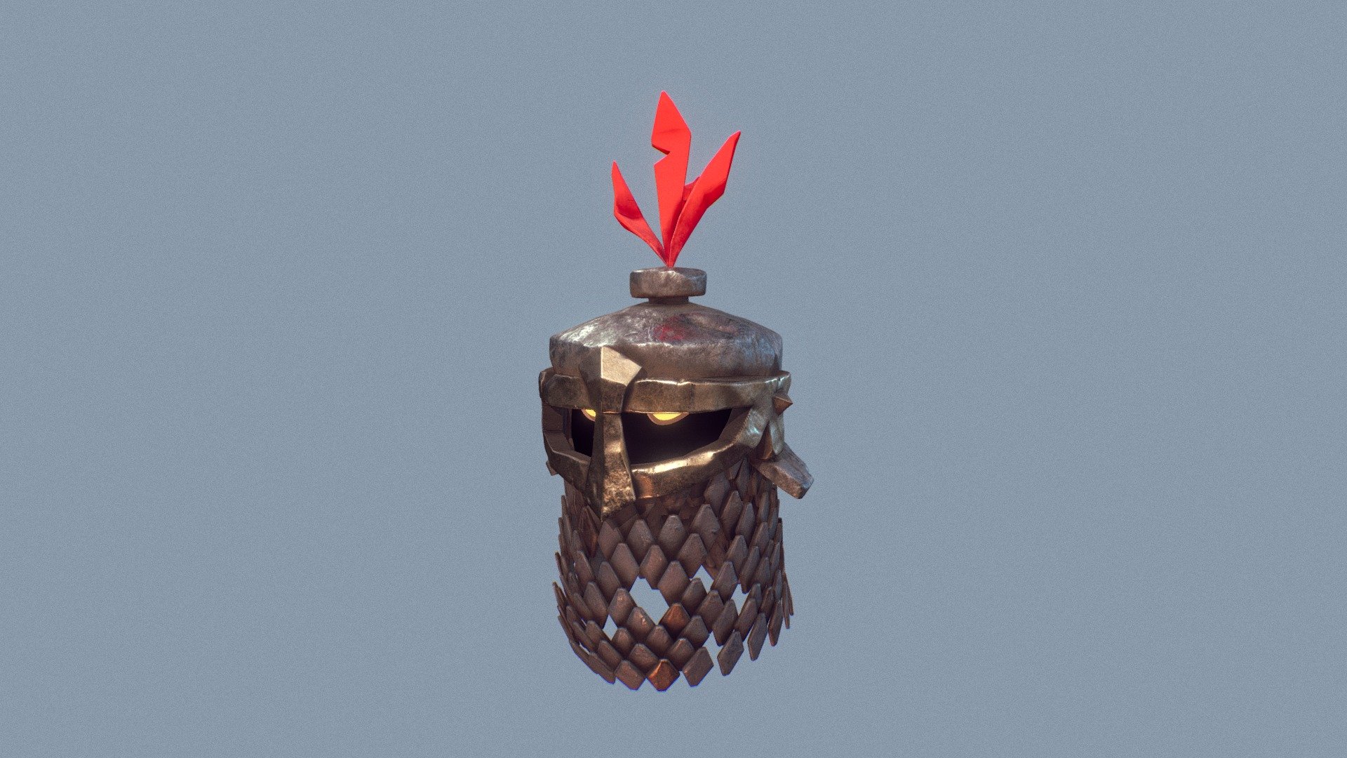 Stylized Helmet - 3D model by sergei ryzhov (@sergei-ryzhov) [8c045b6 ...